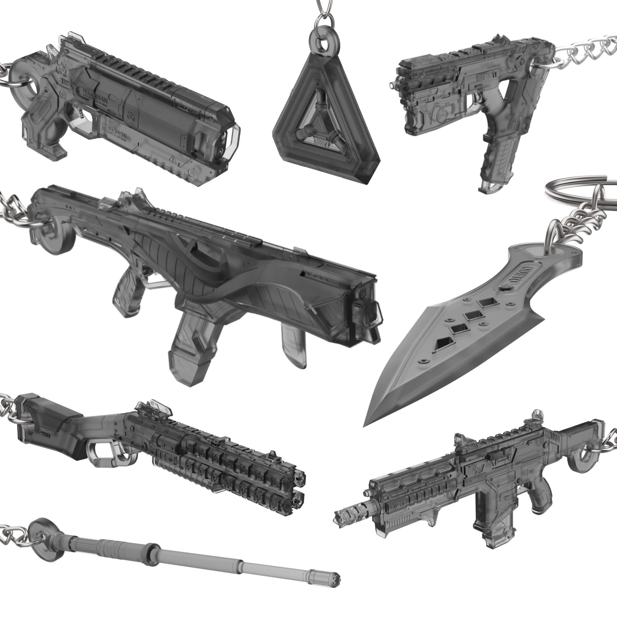 Apex Keychains Bundle - 8 Printable Models - Personal Use 3D Model by ...