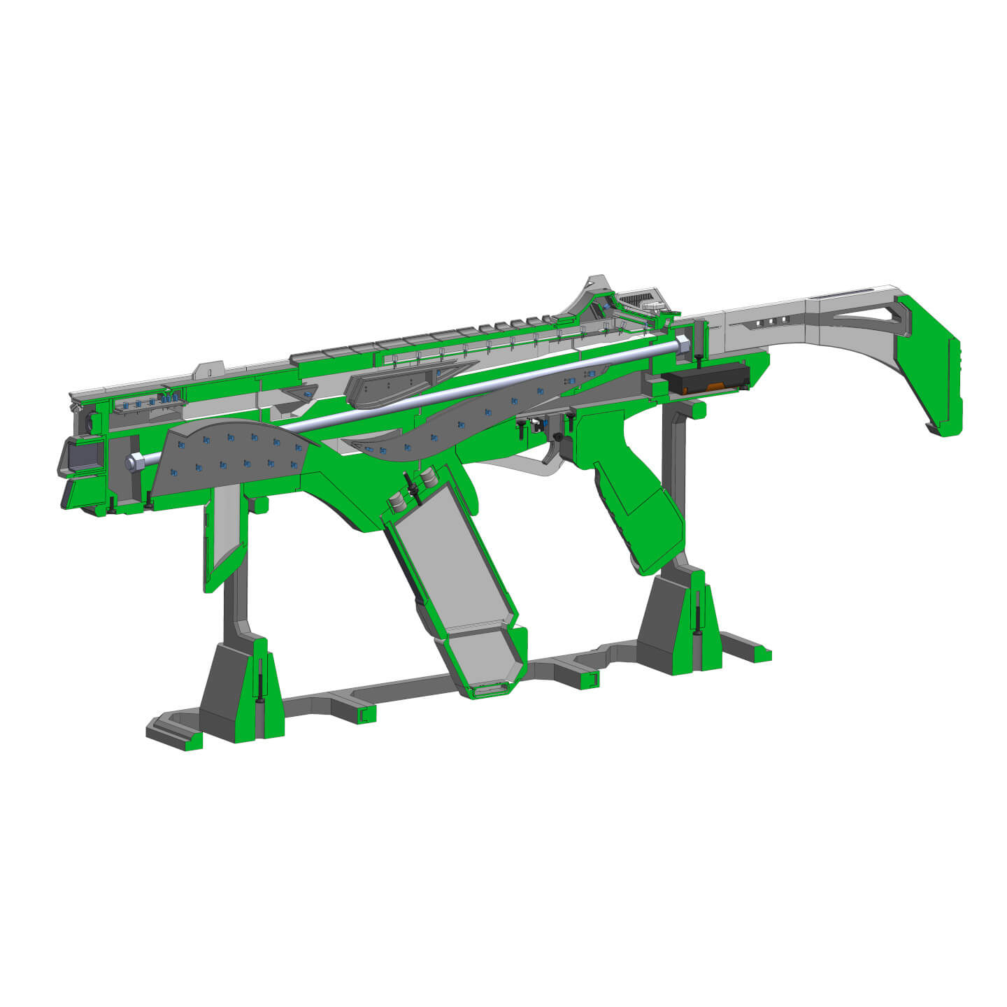Apex R-99 Cutting Edge - STL OBJ CAD bundle - Commercial Use 3D Model ...