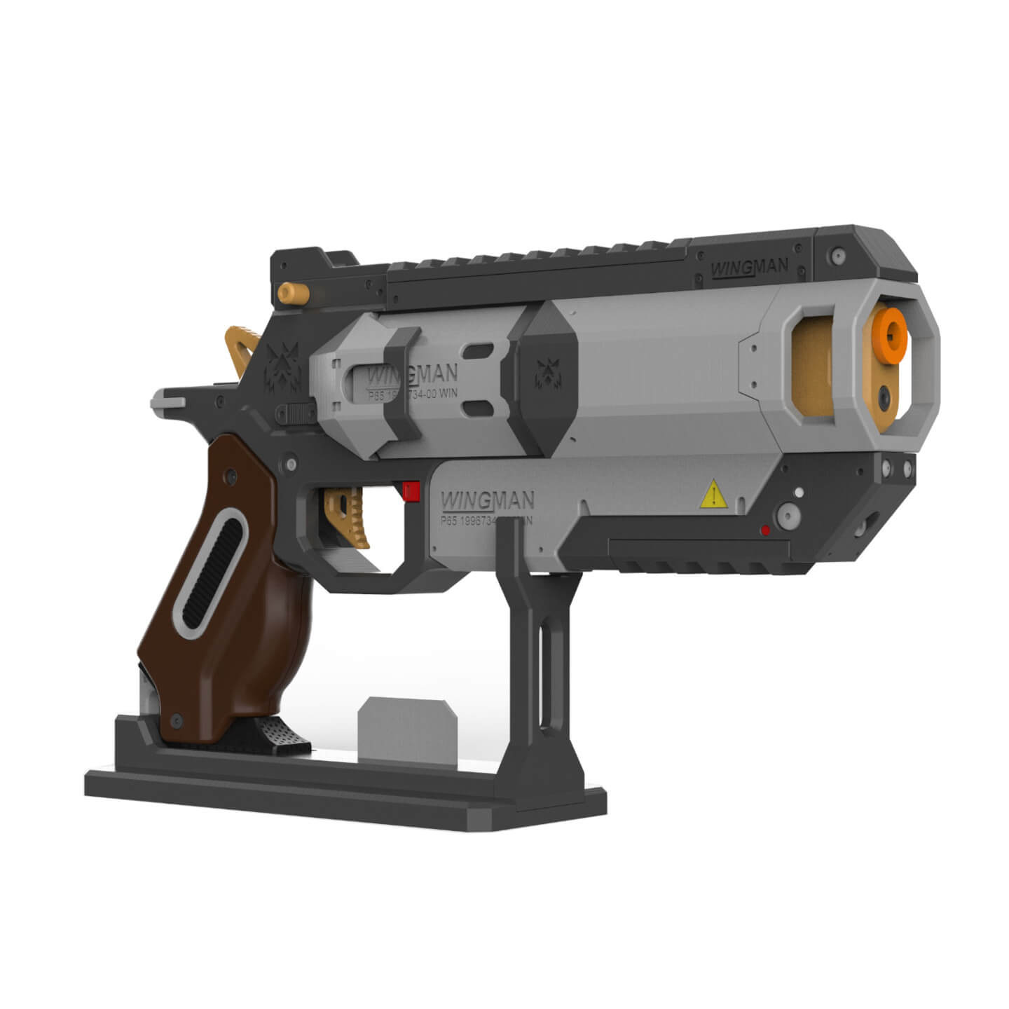 Apex Wingman Pistol - STL OBJ CAD bundle - Commercial Use 3D Model by ...