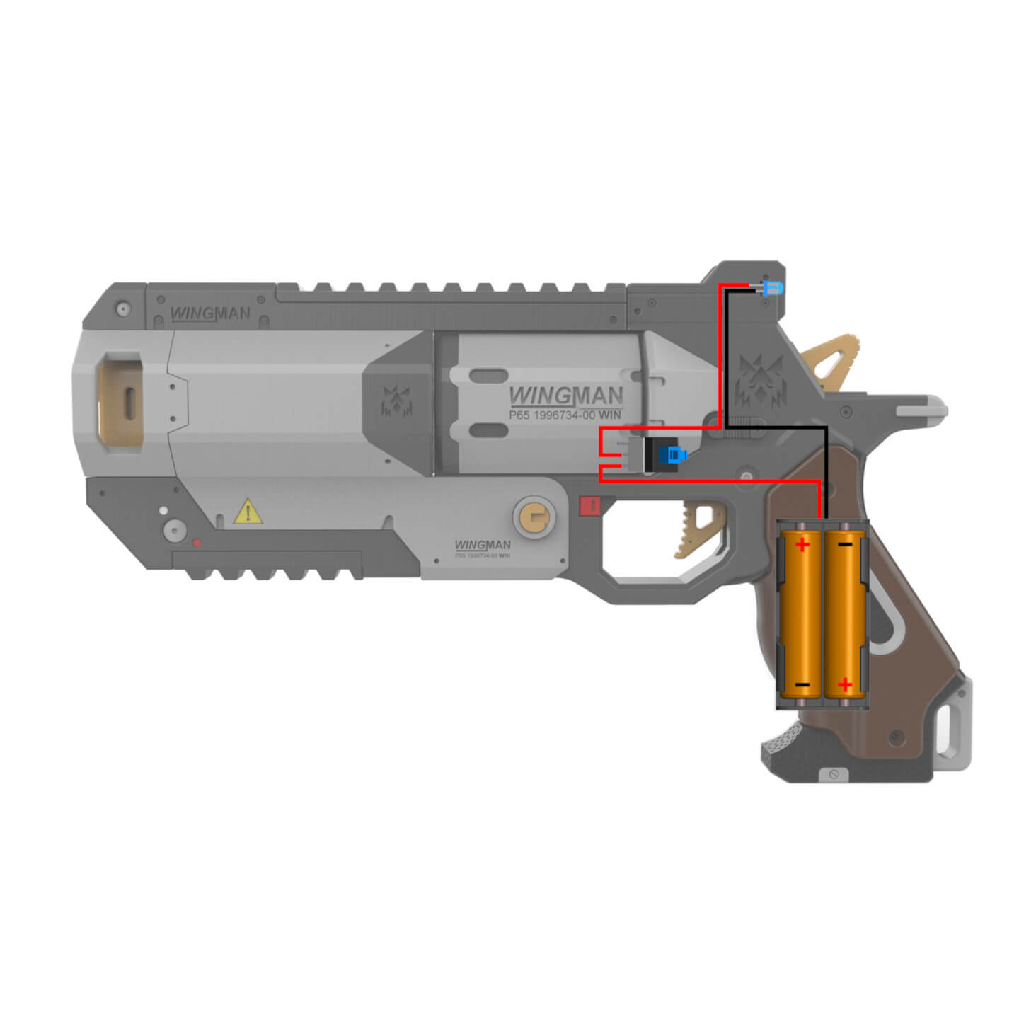 Apex Wingman Pistol - STL OBJ CAD bundle - Commercial Use 3D Print ...