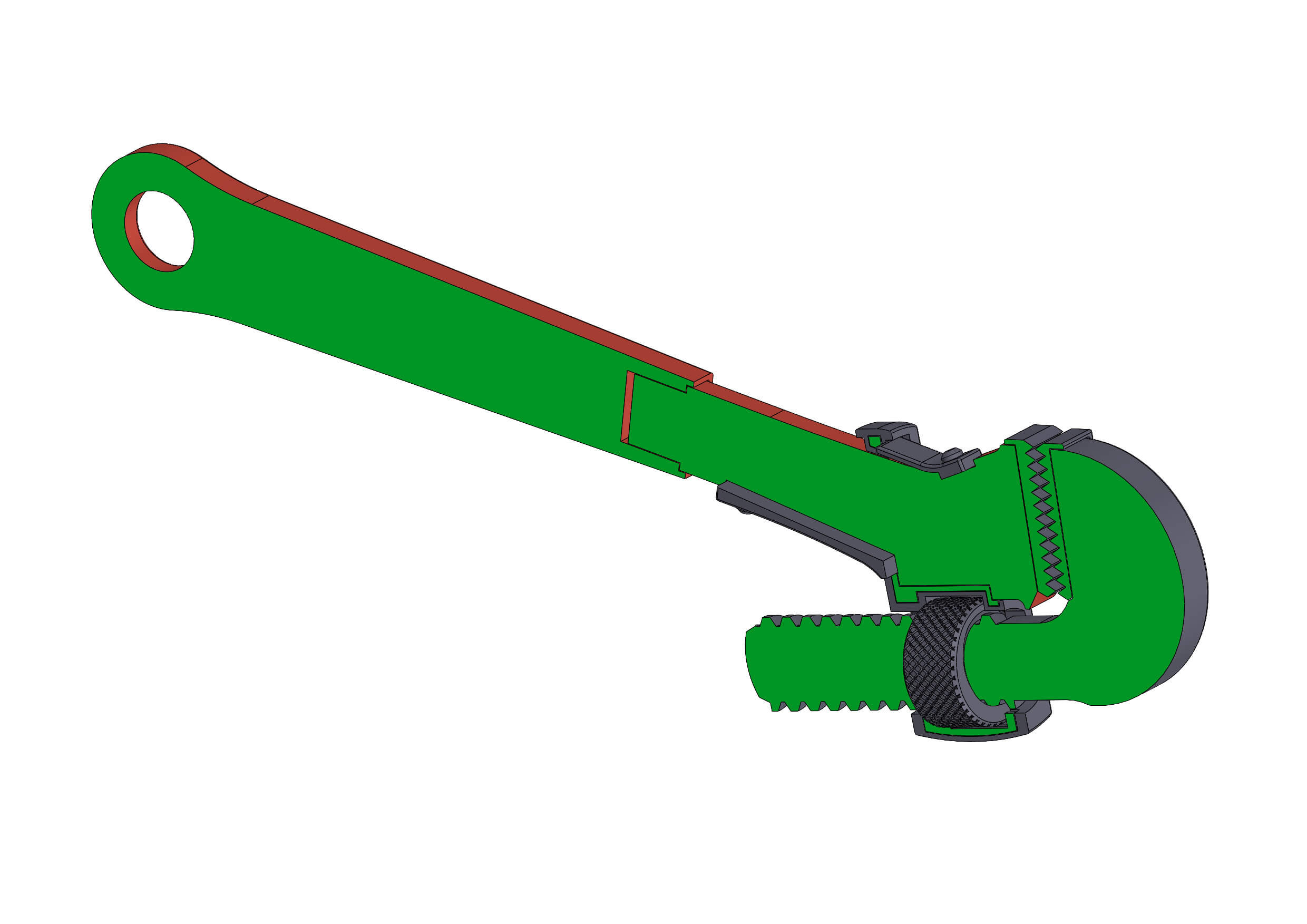 Bioshock Wrench - 3D Model by MakerLab