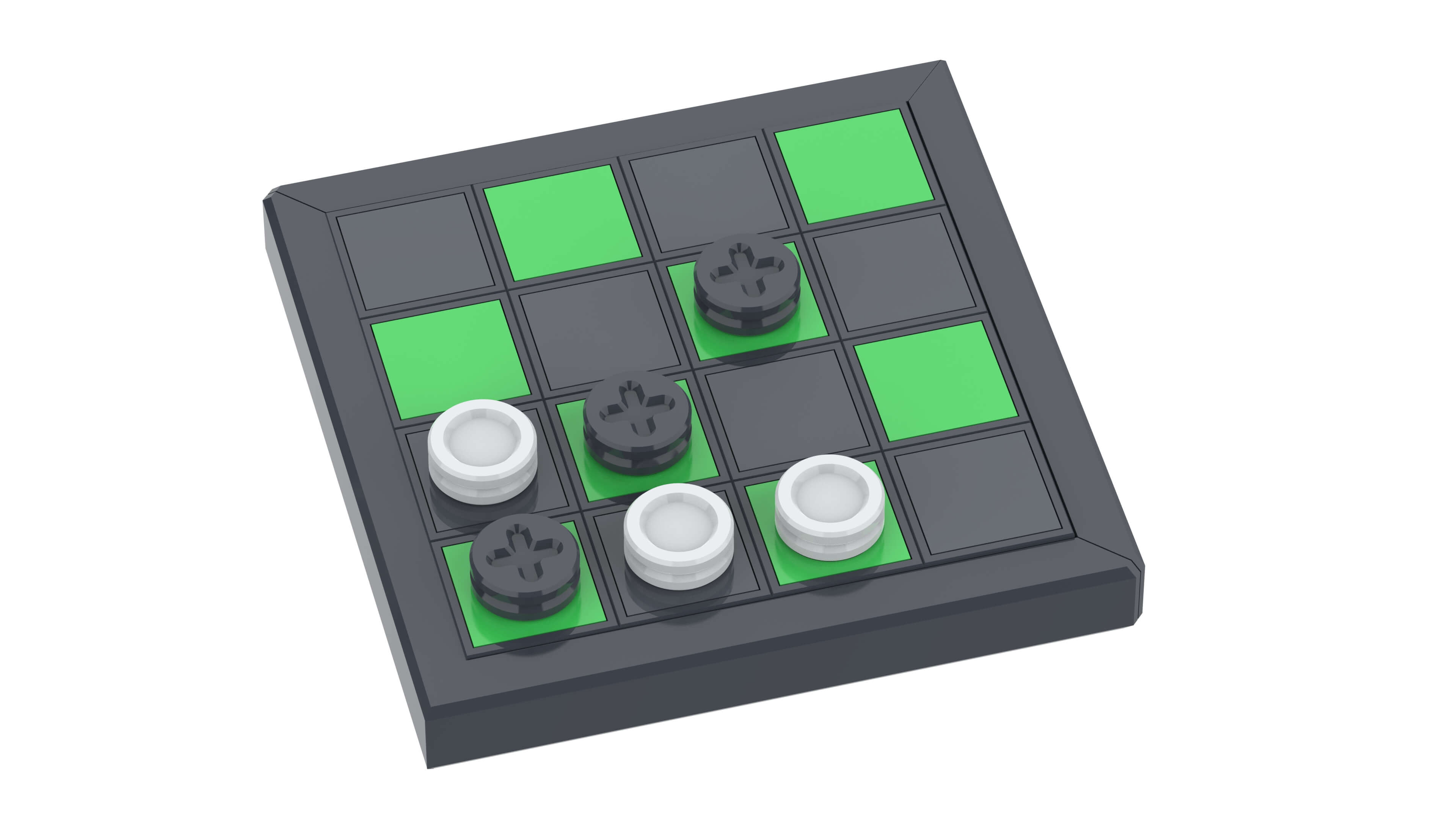 Cube Chess Board - Printable 3D Model - STL Files - Type 2 by MakerLab