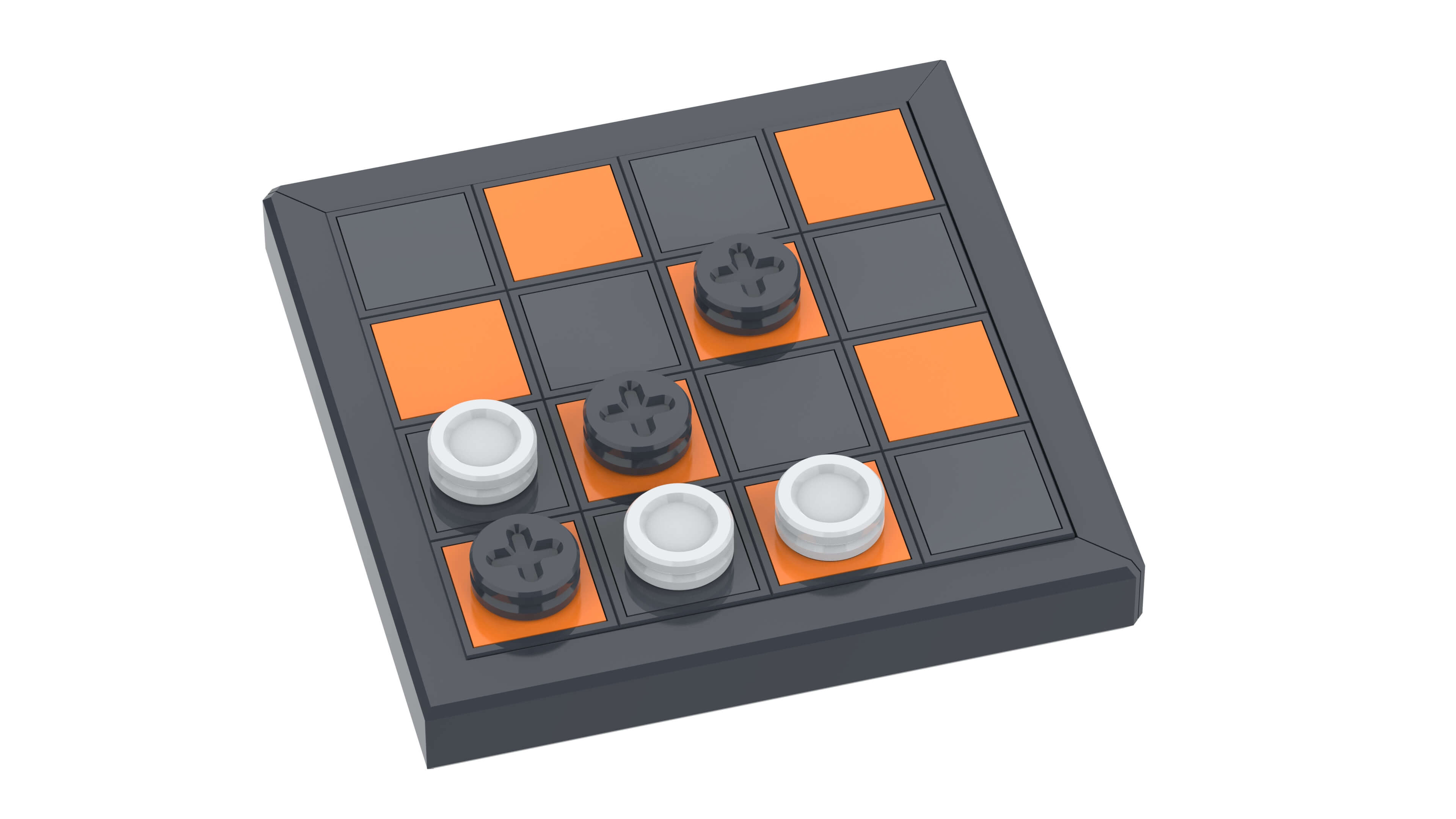 Cube Chess Board - Printable 3D Model - STL Files - Type 2 by MakerLab