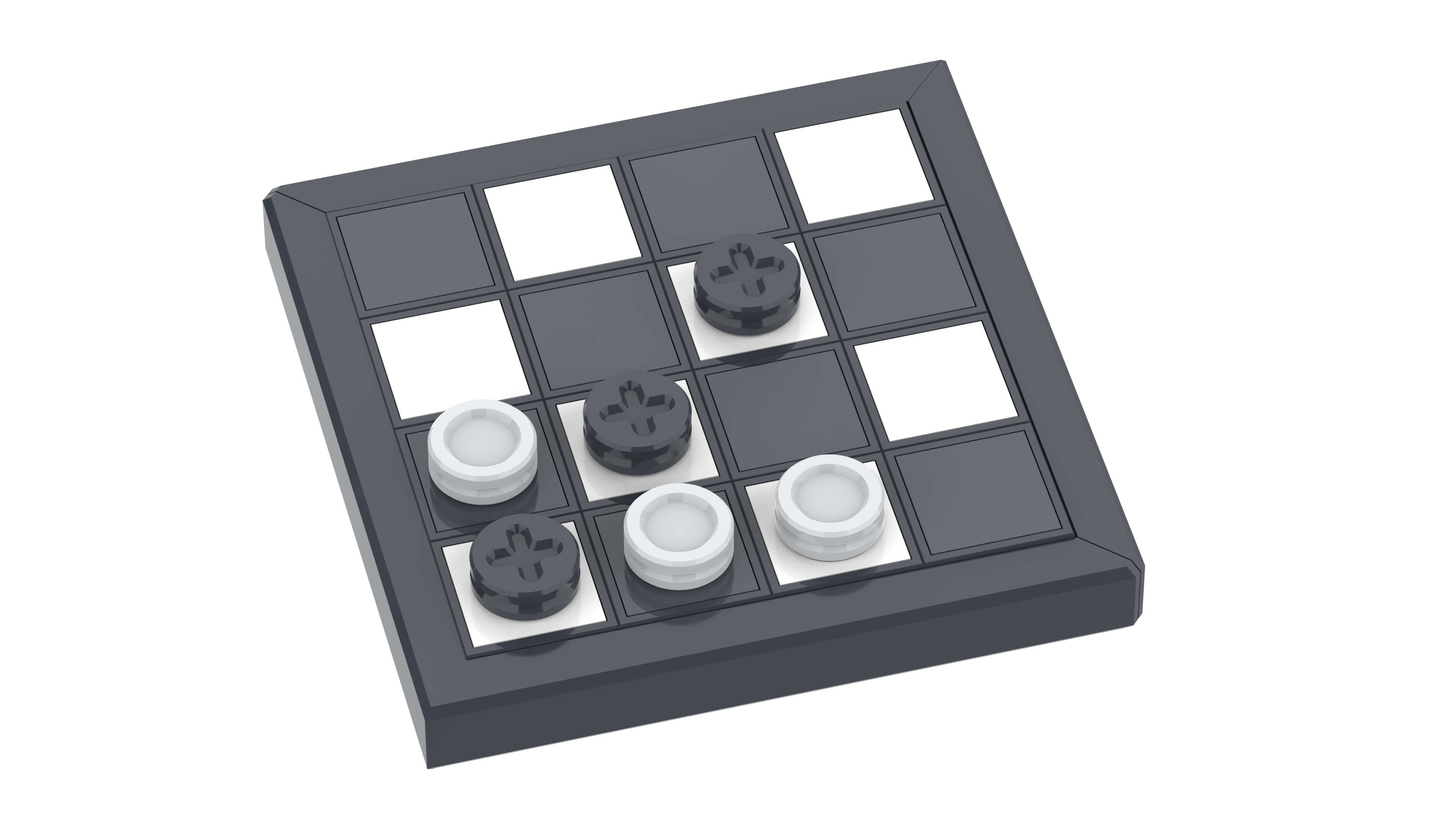 Cube Chess Board - Printable 3D Model - STL Files - Type 2 by MakerLab