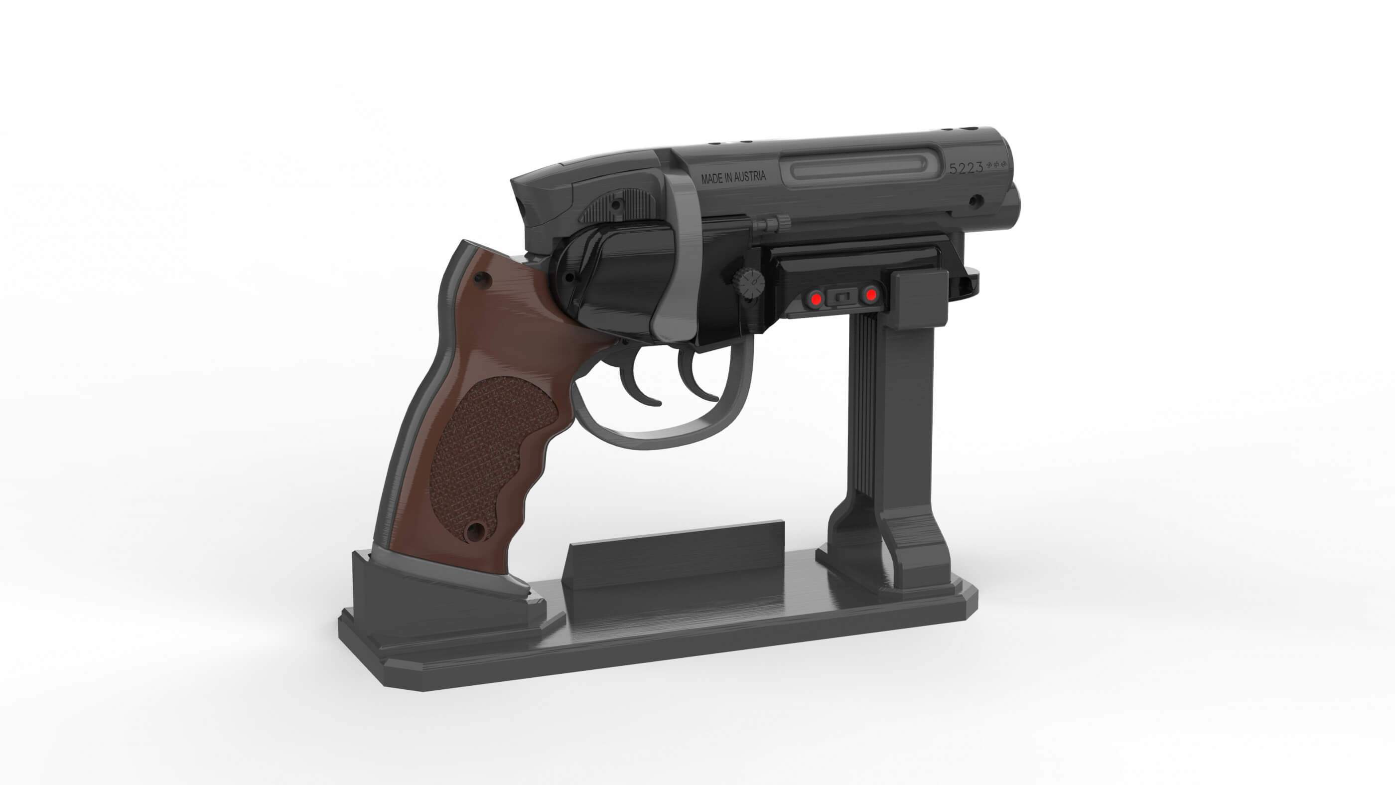 Deckard's Pistol Bladerunner - 3D Model by MakerLab