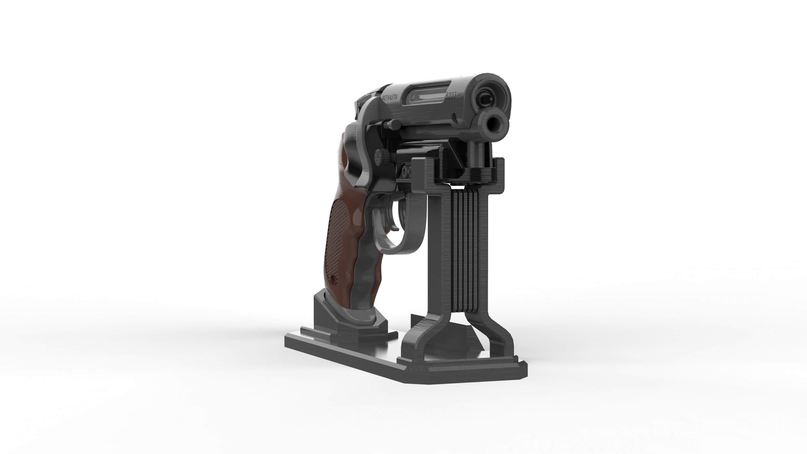 Deckard's Pistol Bladerunner - 3D Model by MakerLab