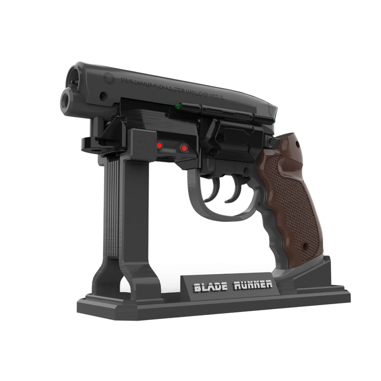 Deckard's Pistol BladeRunner - STL OBJ CAD Bundle Commercial 3D Model ...