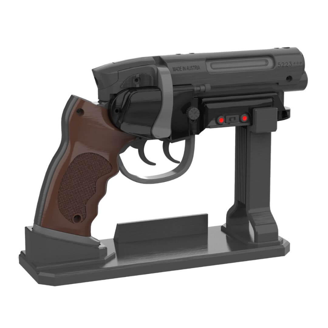 Deckard's Pistol BladeRunner - STL OBJ CAD Bundle Commercial 3D Print ...