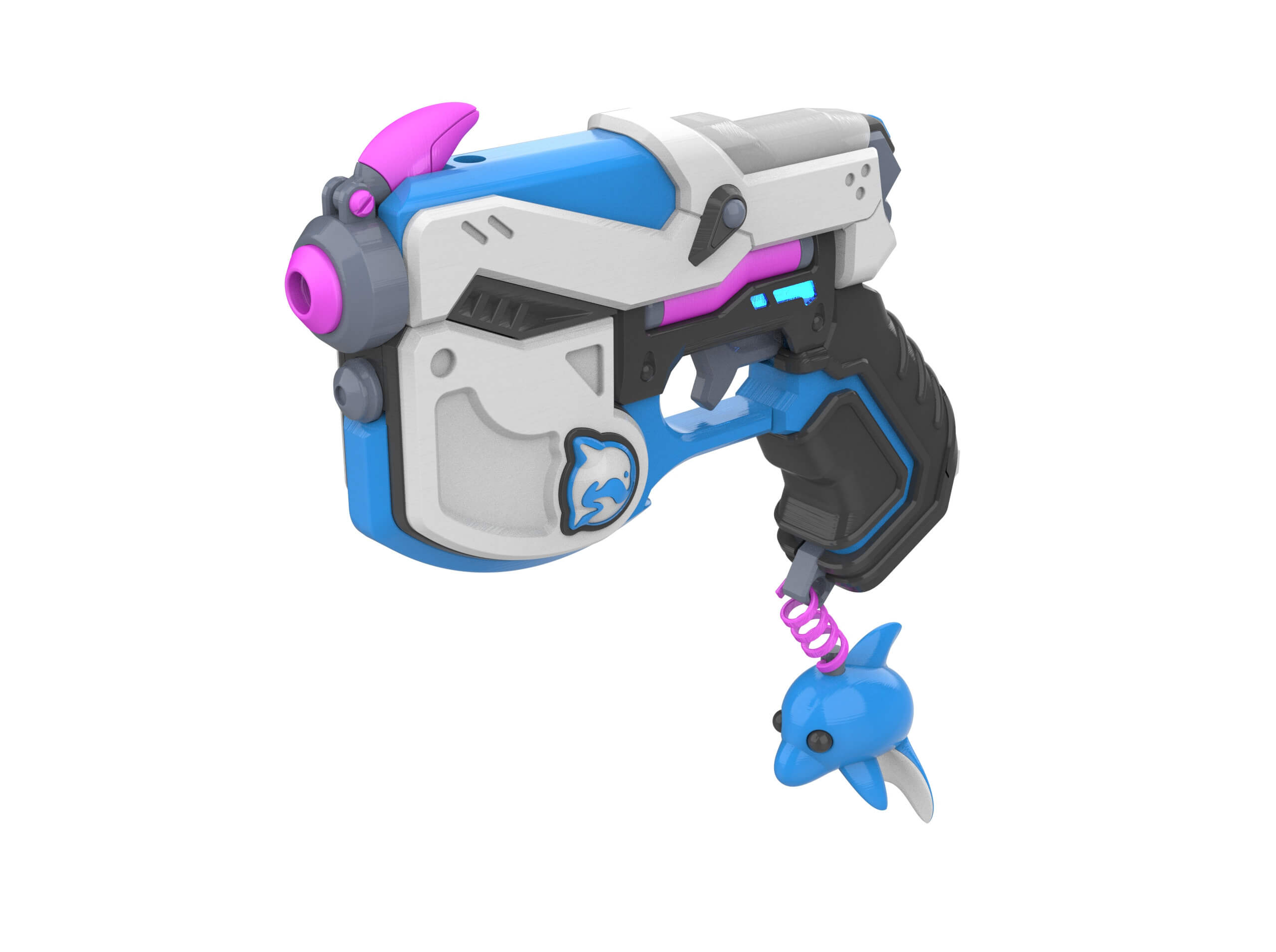 Overwatch DVa Blaster Waveracer Skin - 3D Model by MakerLab