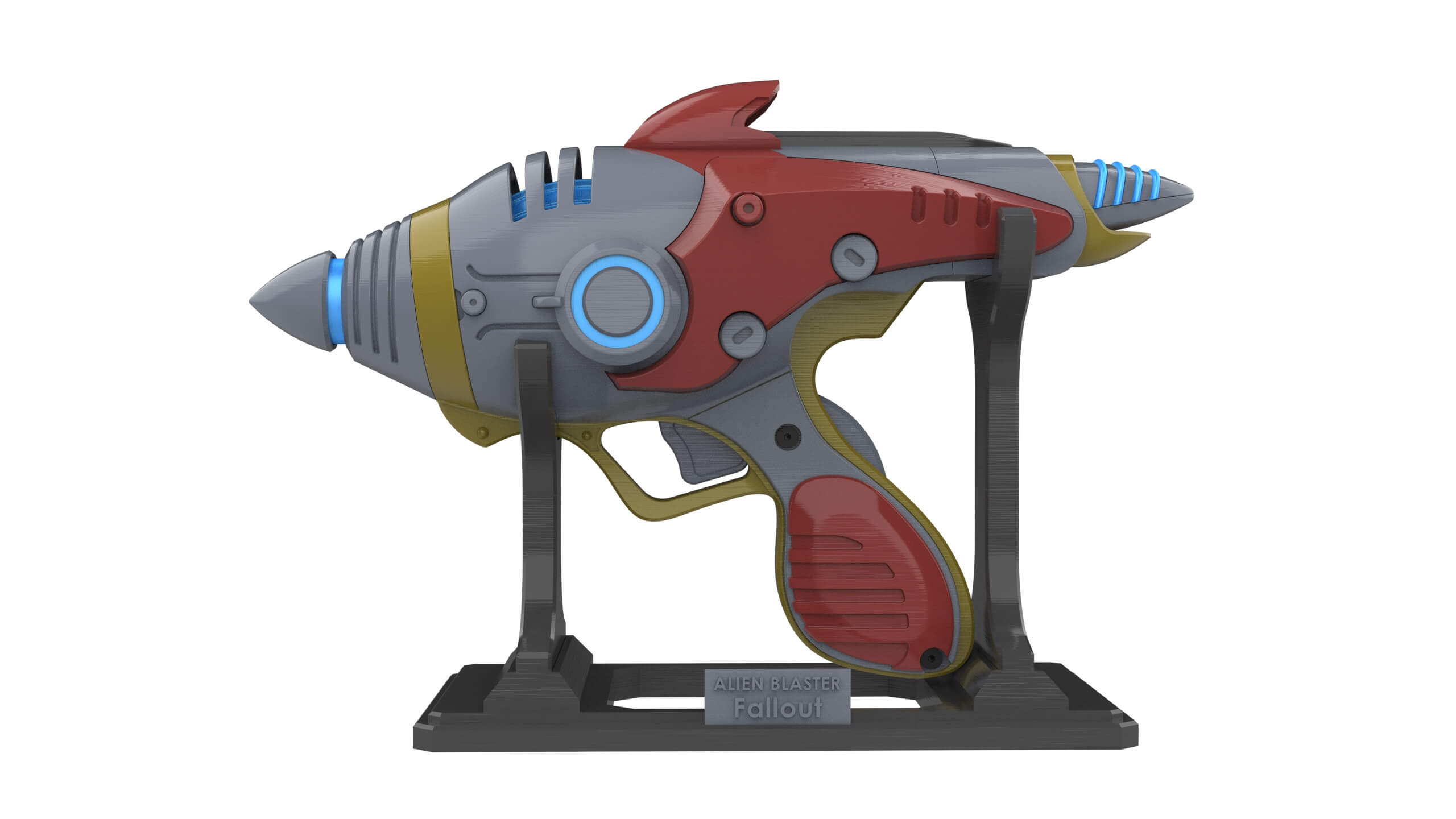 Fallout Alien Blaster - 3D Model by MakerLab