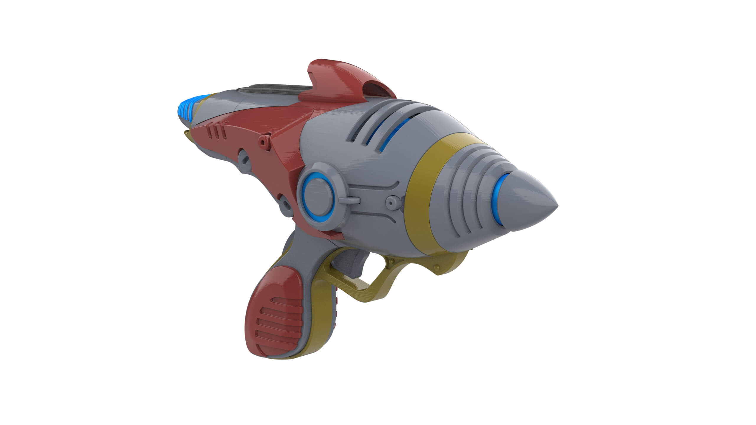 Fallout Alien Blaster - 3D Model by MakerLab