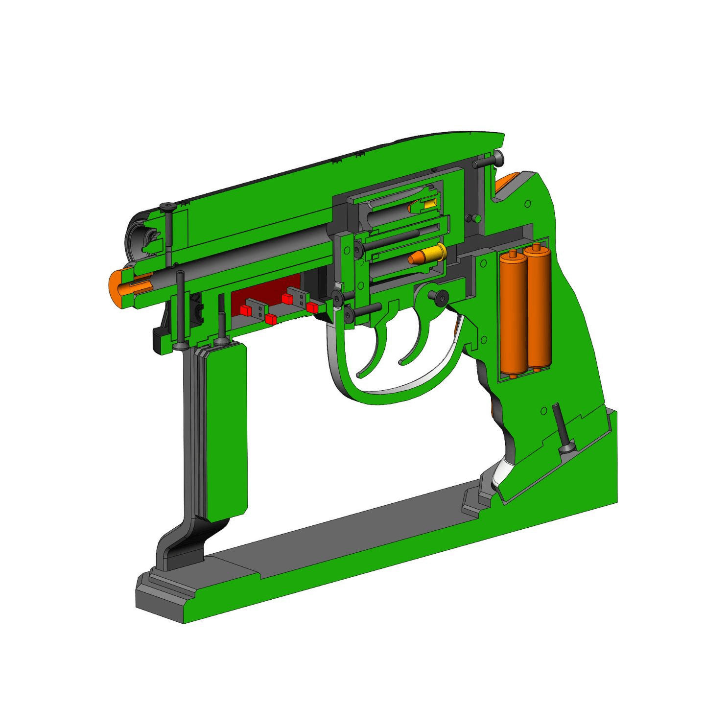 Deckard's Pistol - Blade Runner - Printable 3d model - STL f