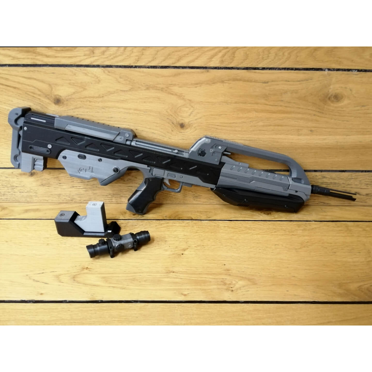 Halo BR55 Battle Rifle - STL OBJ CAD Bundle - Commercial Use 3D Print ...