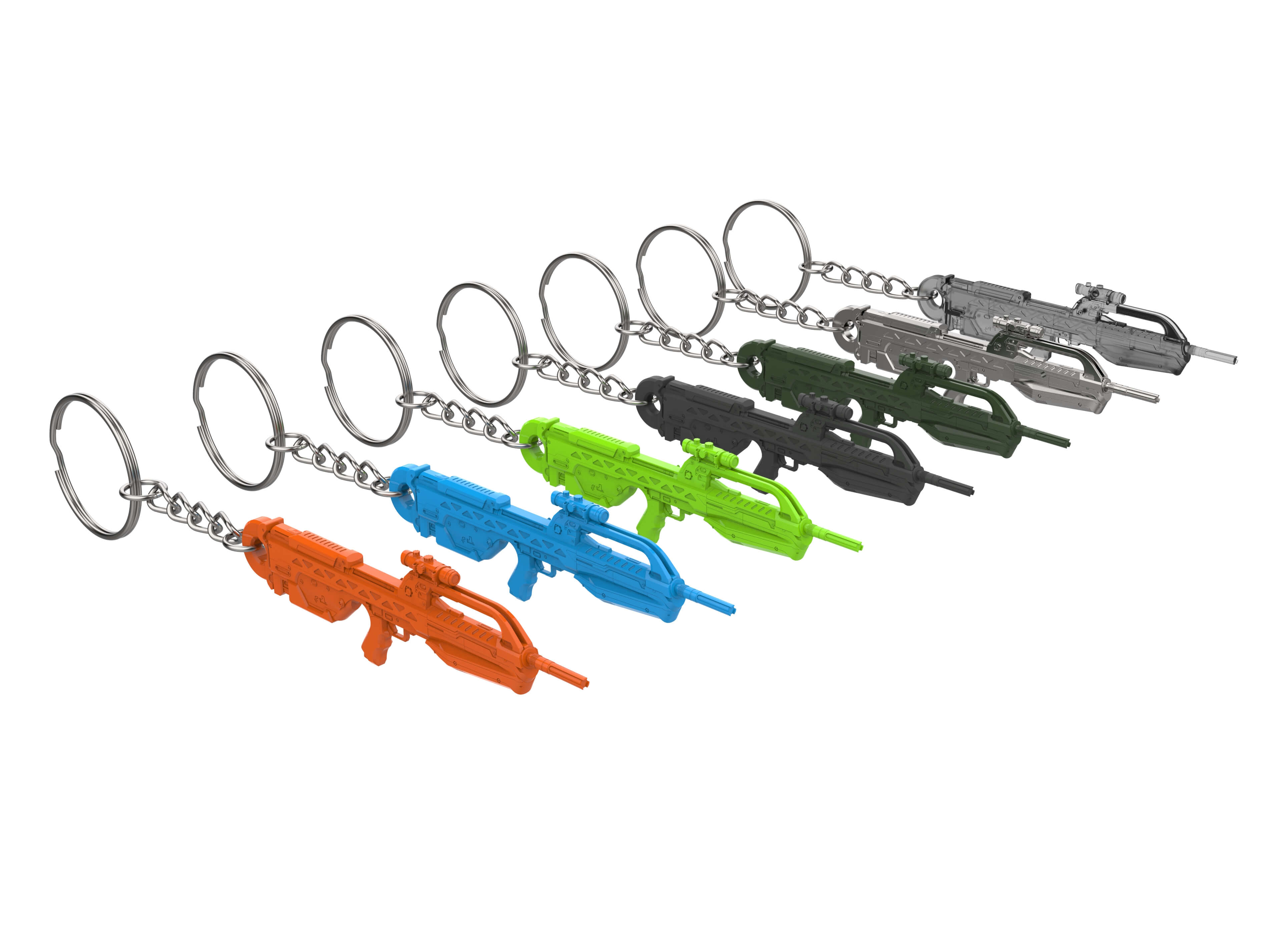Halo Keychains Bundle - 13 Printable Stls - Personal Use 3D Model by ...