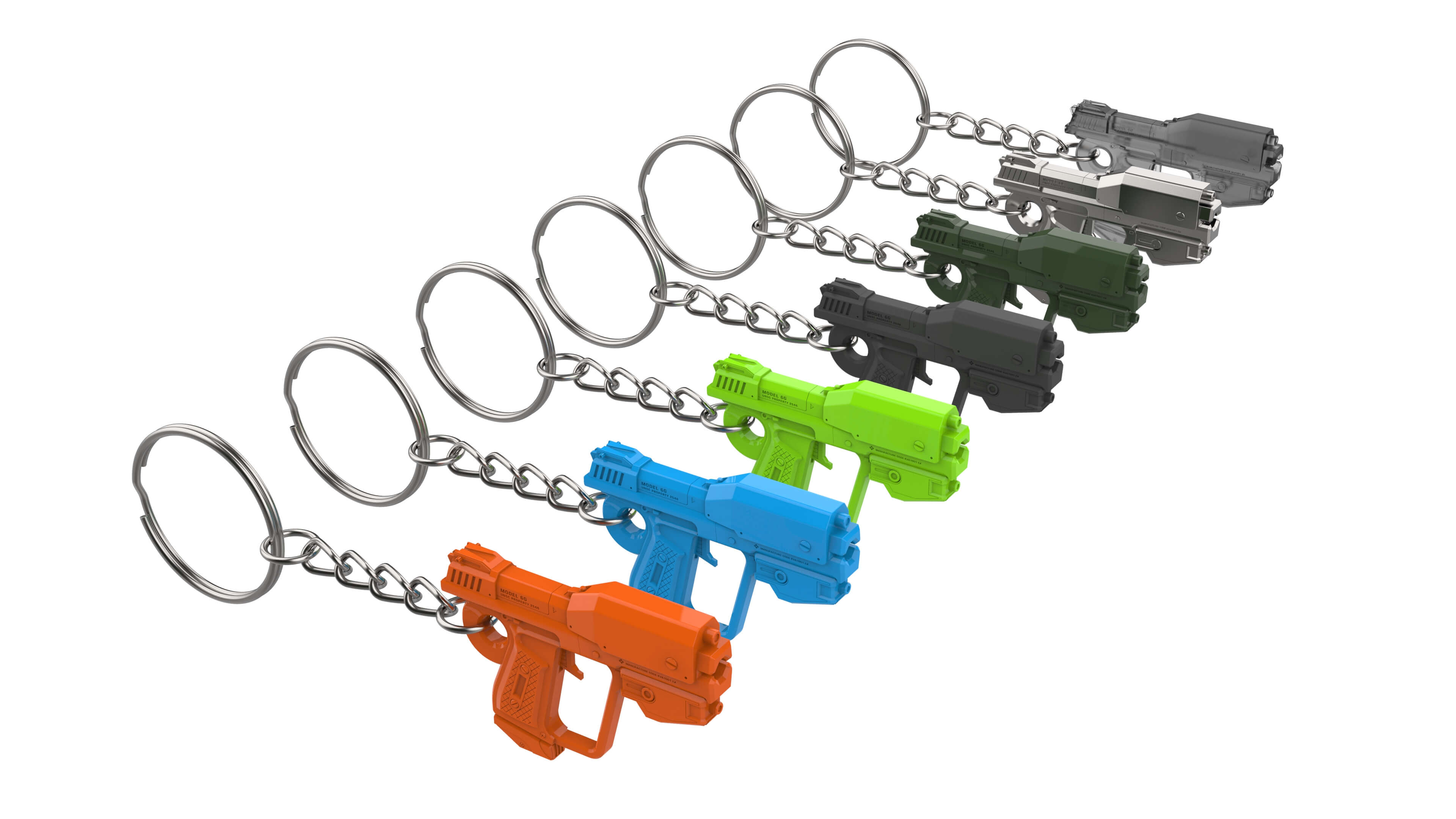 Halo Keychains Bundle - 13 Printable Stls - Personal Use 3D Model by ...