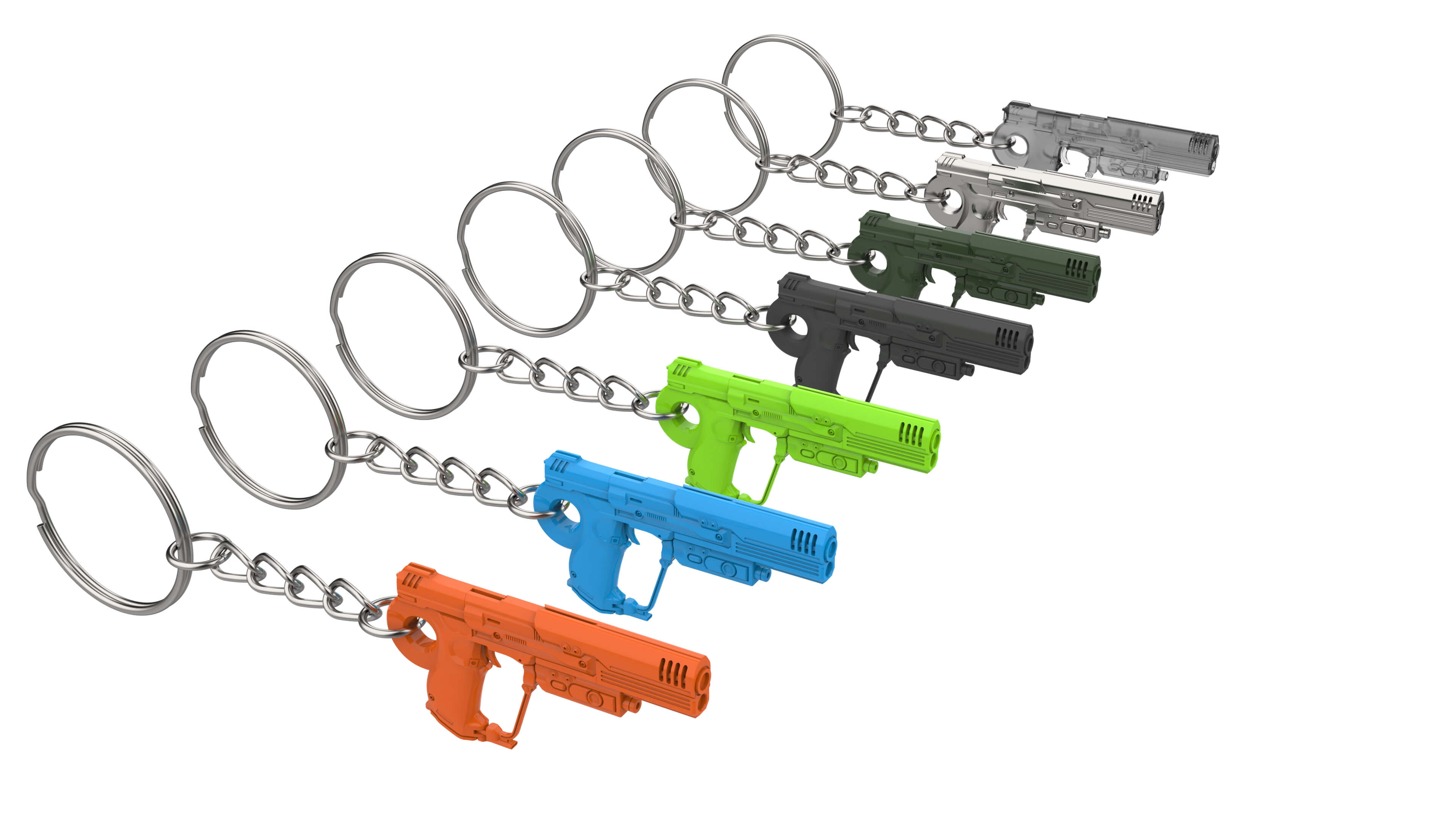 Halo Keychains Bundle - 13 Printable Stls - Personal Use 3D Model by ...