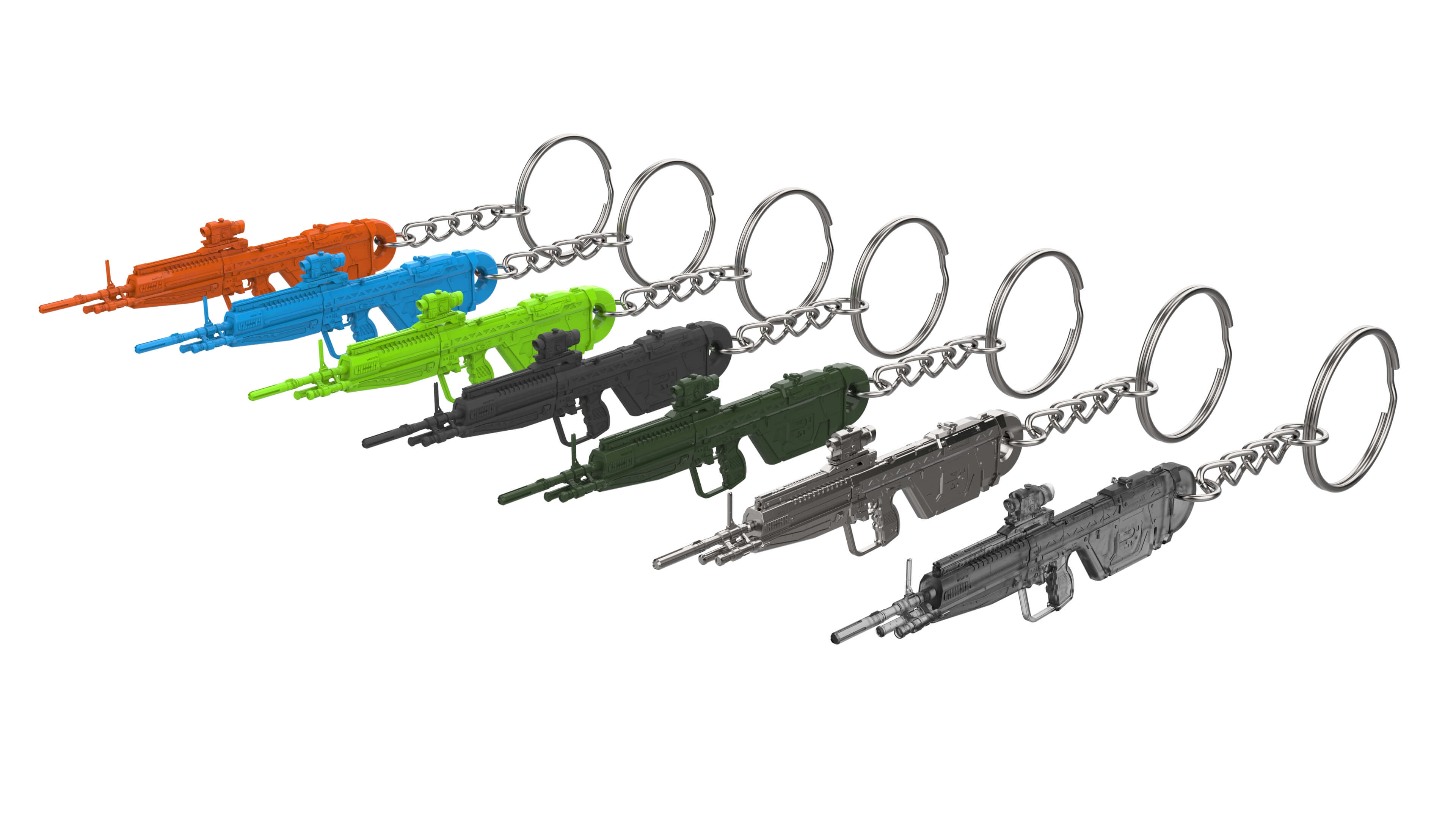 Halo Keychains Bundle - 13 Printable Stls - Personal Use 3D Model by ...
