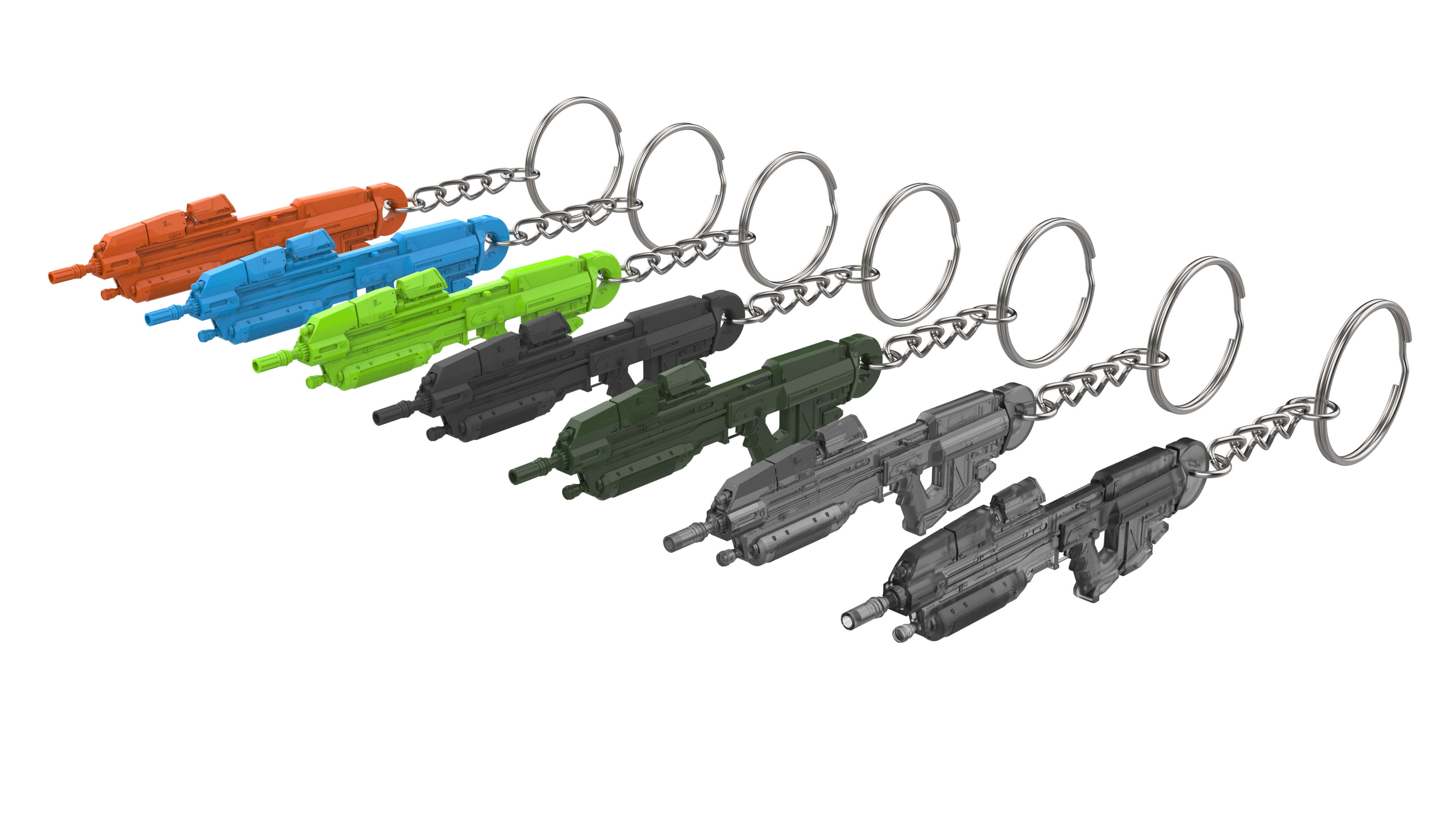Halo Keychains Bundle - 13 Printable Stls - Personal Use 3D Model by ...