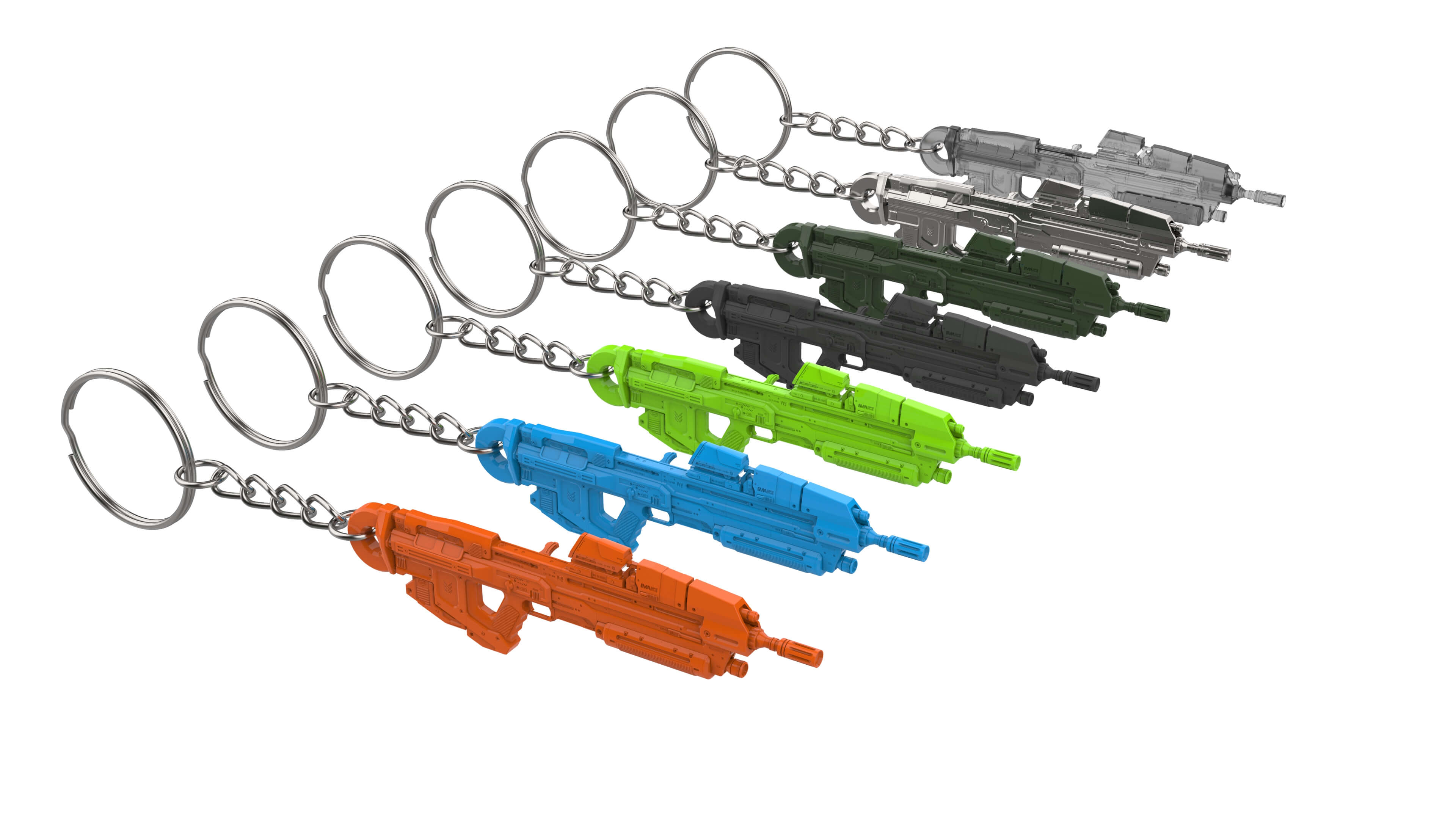 Halo Keychains Bundle - 13 Printable Stls - Personal Use 3D Model by ...