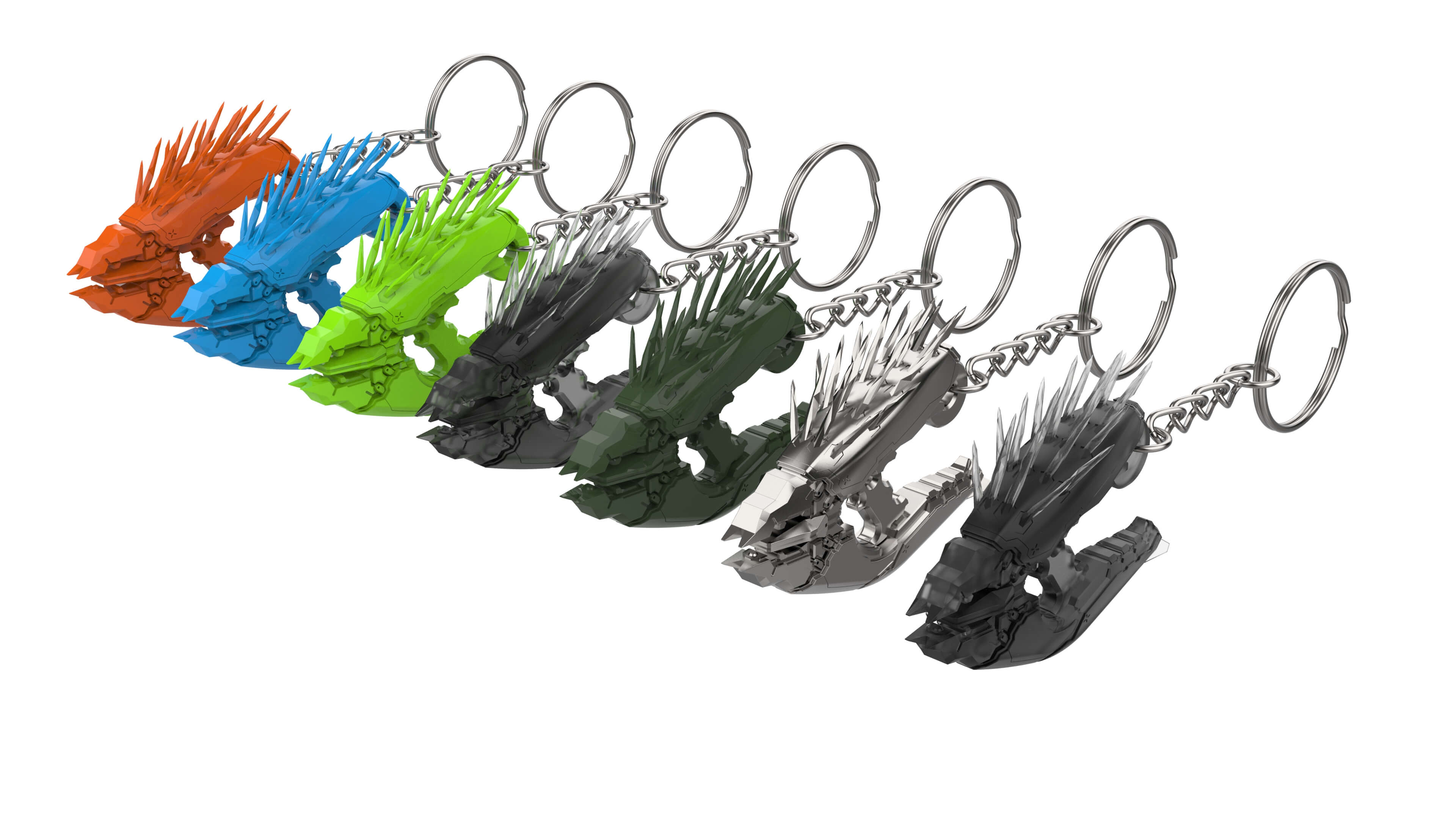 Halo Keychains Bundle - 13 Printable Stls - Personal Use 3D Model by ...