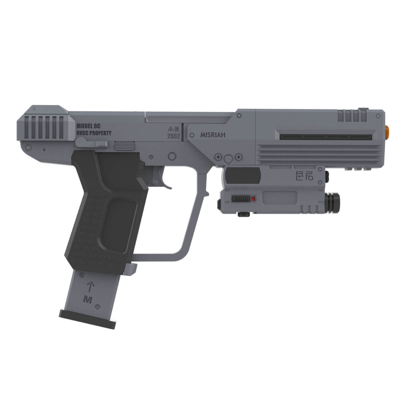 Halo M6C Socom - STL OBJ CAD Bundle - Commercial Use 3D Model by MakerLab
