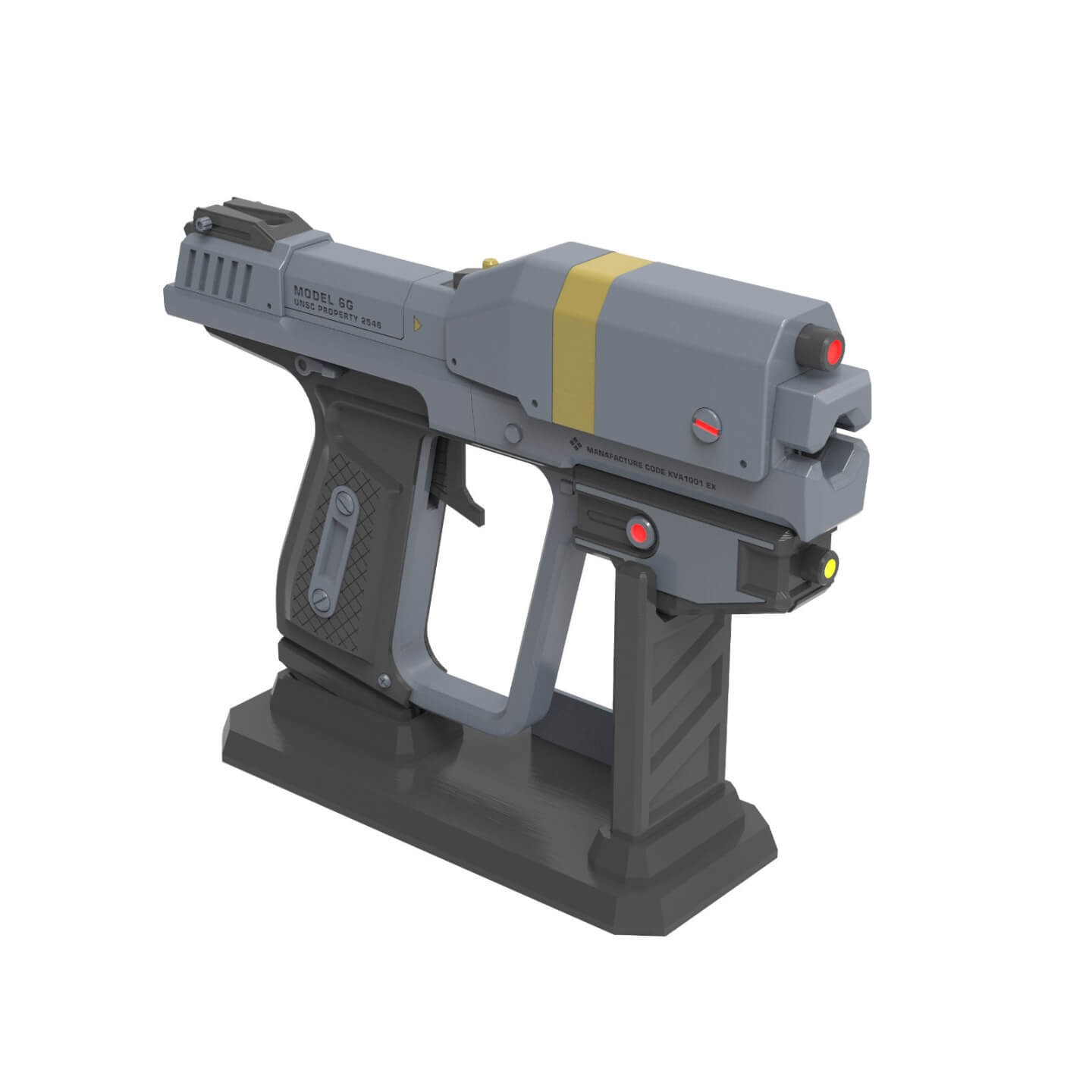 Halo M6G Magnum - STL OBJ CAD Bundle - Commercial Use 3D Print Model by ...