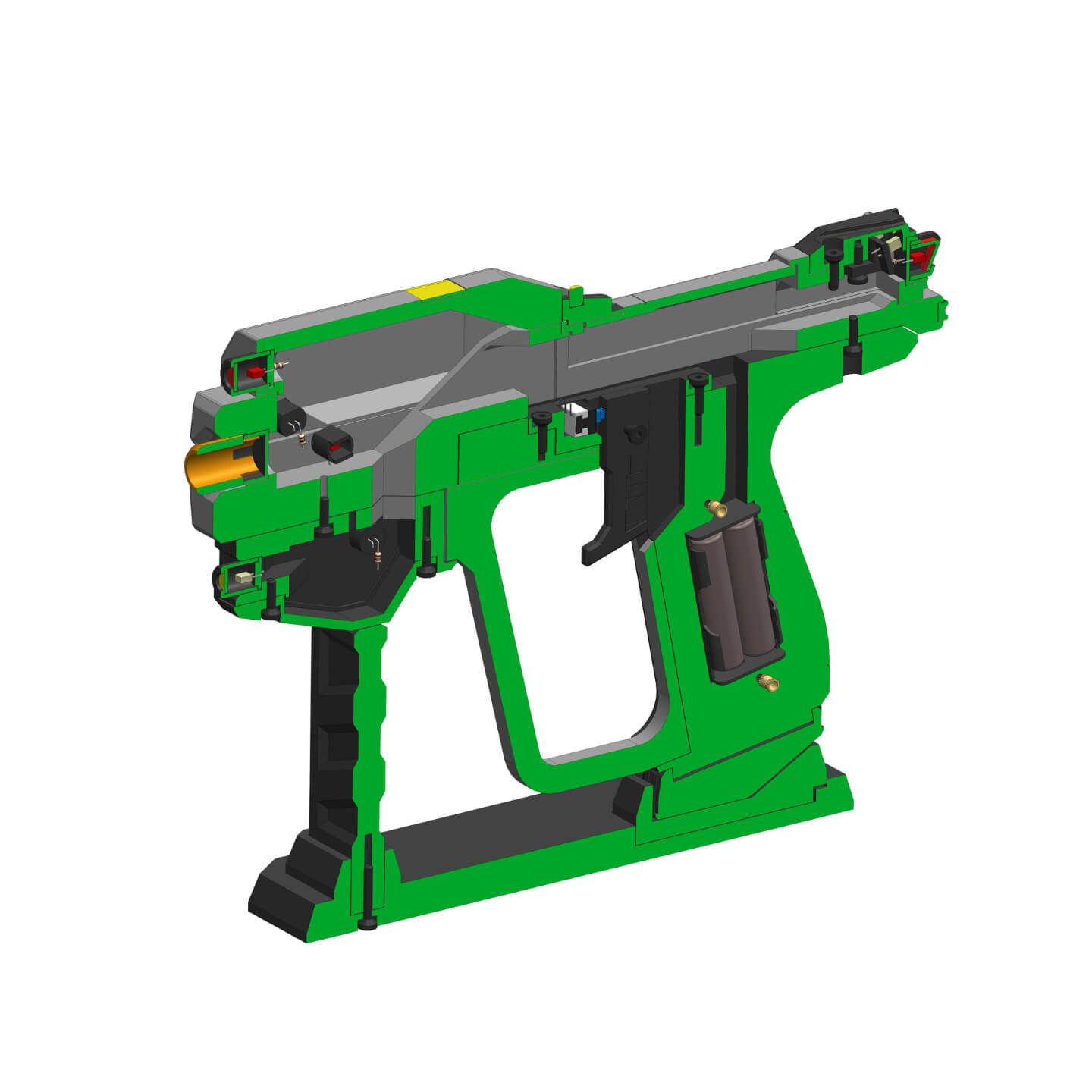 Halo M6G Magnum - STL OBJ CAD Bundle - Commercial Use 3D Print Model by ...