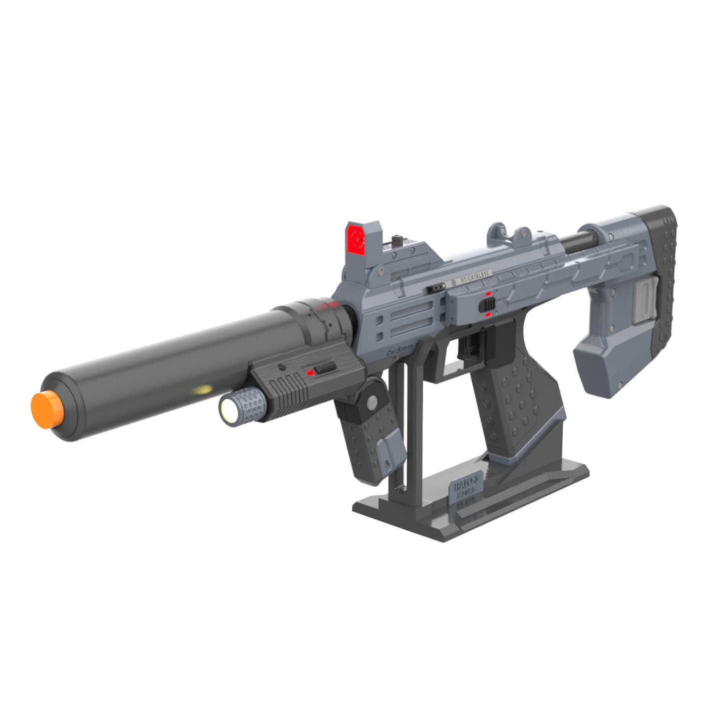 Halo M7 SMG - STL OBJ CAD Bundle - Commercial Use 3D Model by MakerLab