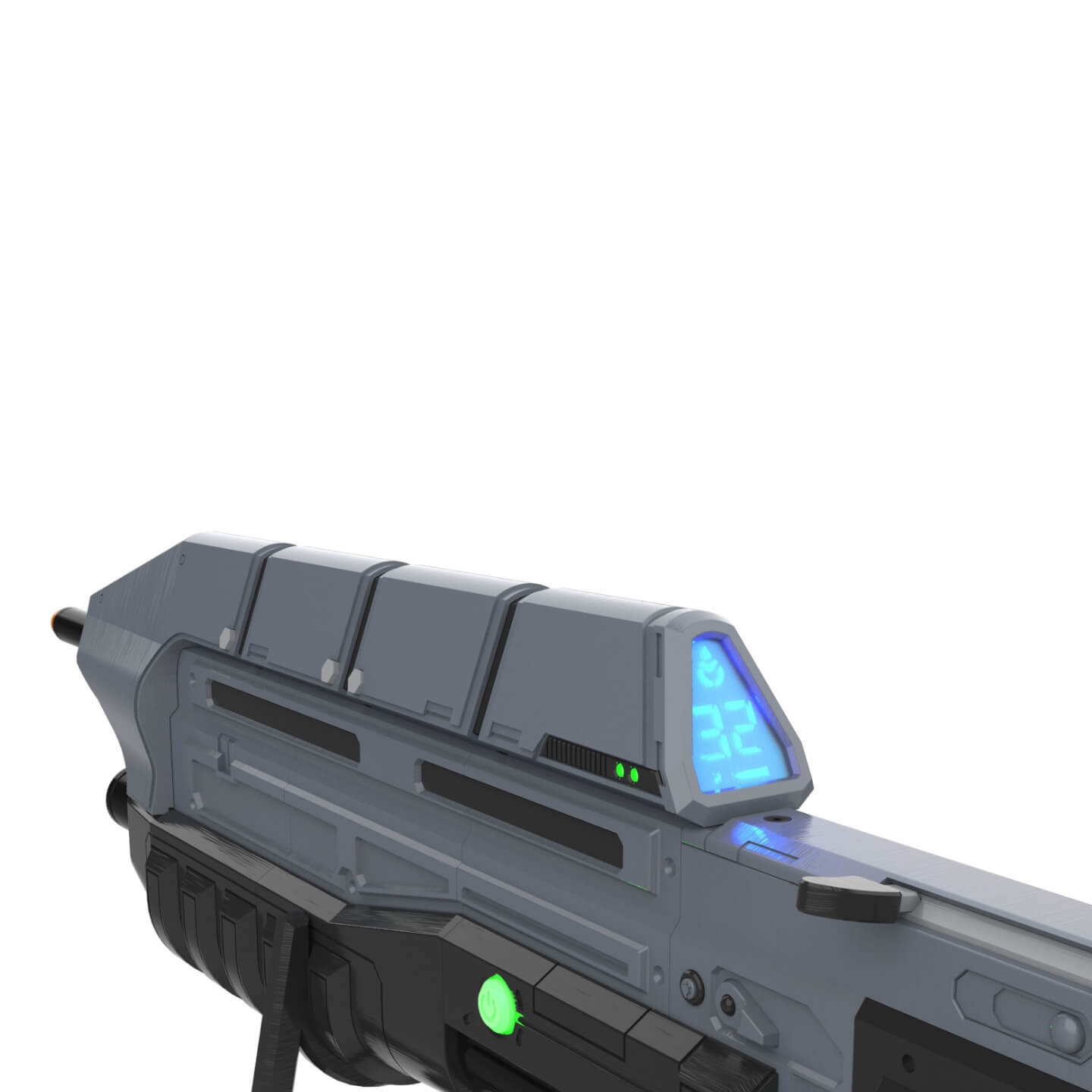 Halo Ma5C Assault Rifle - Stl OBJ CAD Bundle Commercial Use 3D Model by ...