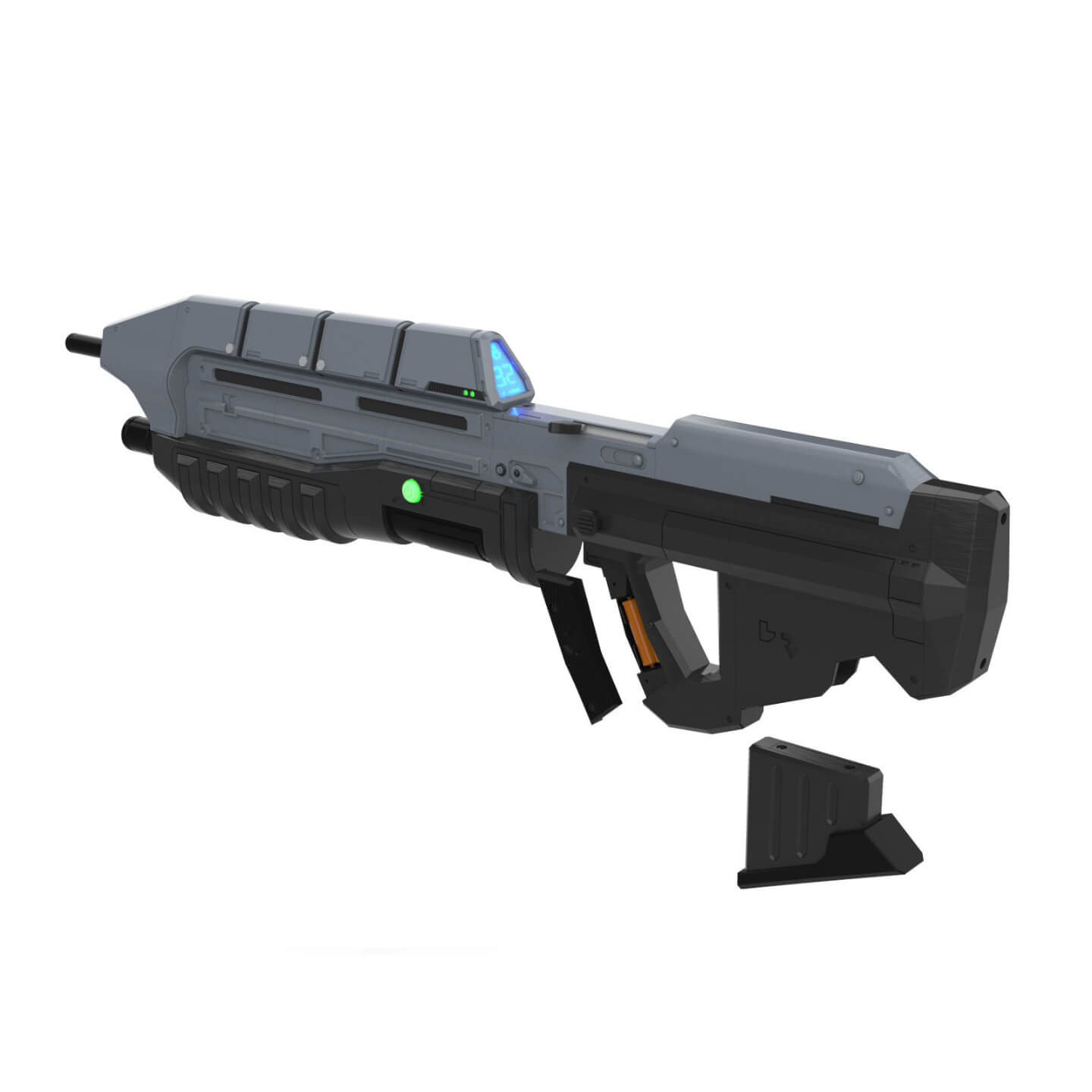 Halo Ma5C Assault Rifle - Stl OBJ CAD Bundle Commercial Use 3D Model by ...