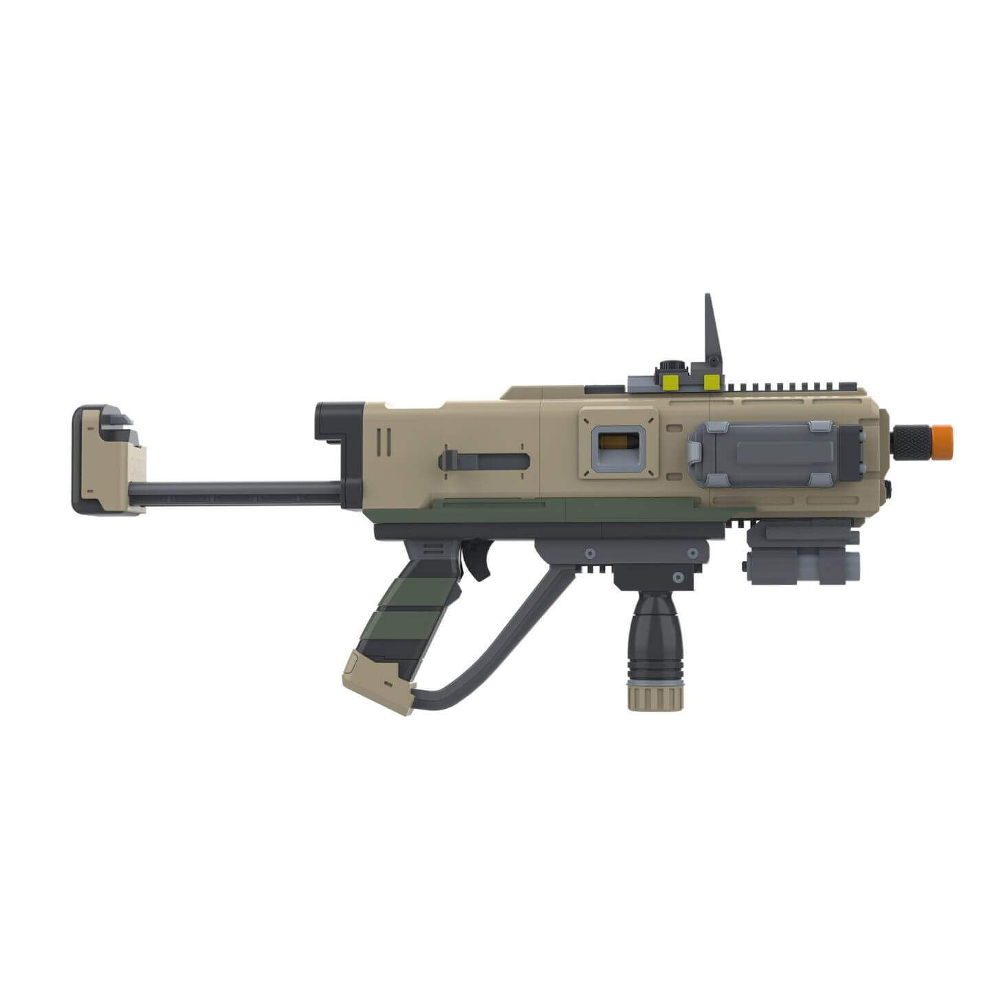 Helldivers 2 SMG-72 Pummeler - STL OBJ CAD - Commercial Use 3D Print ...
