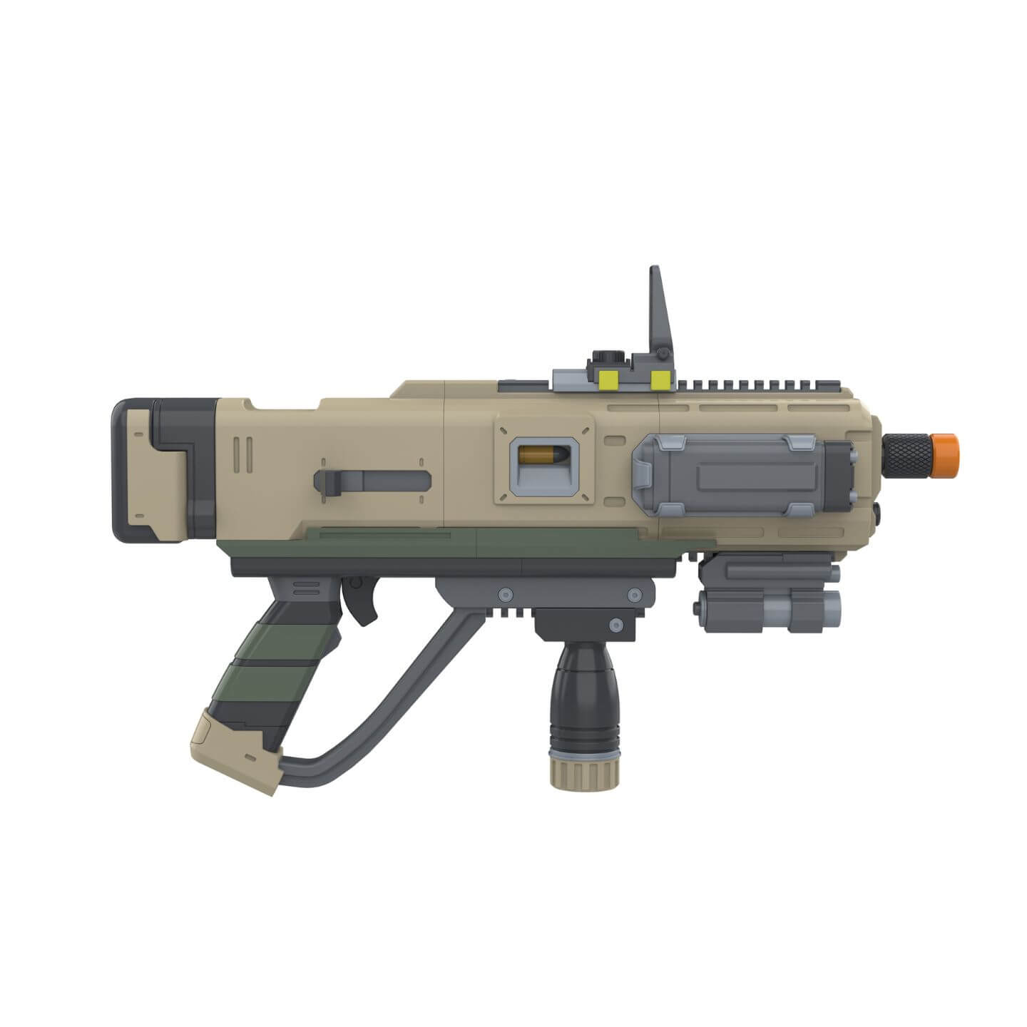 Helldivers 2 SMG-72 Pummeler - STL OBJ CAD - Commercial Use 3D Print ...