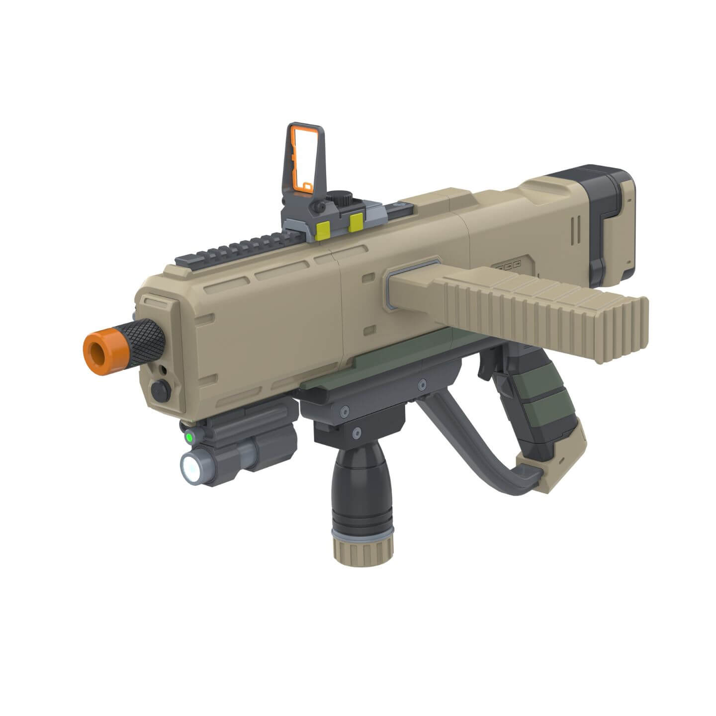 Helldivers 2 SMG-72 Pummeler - STL - Personal Use 3D Model by MakerLab