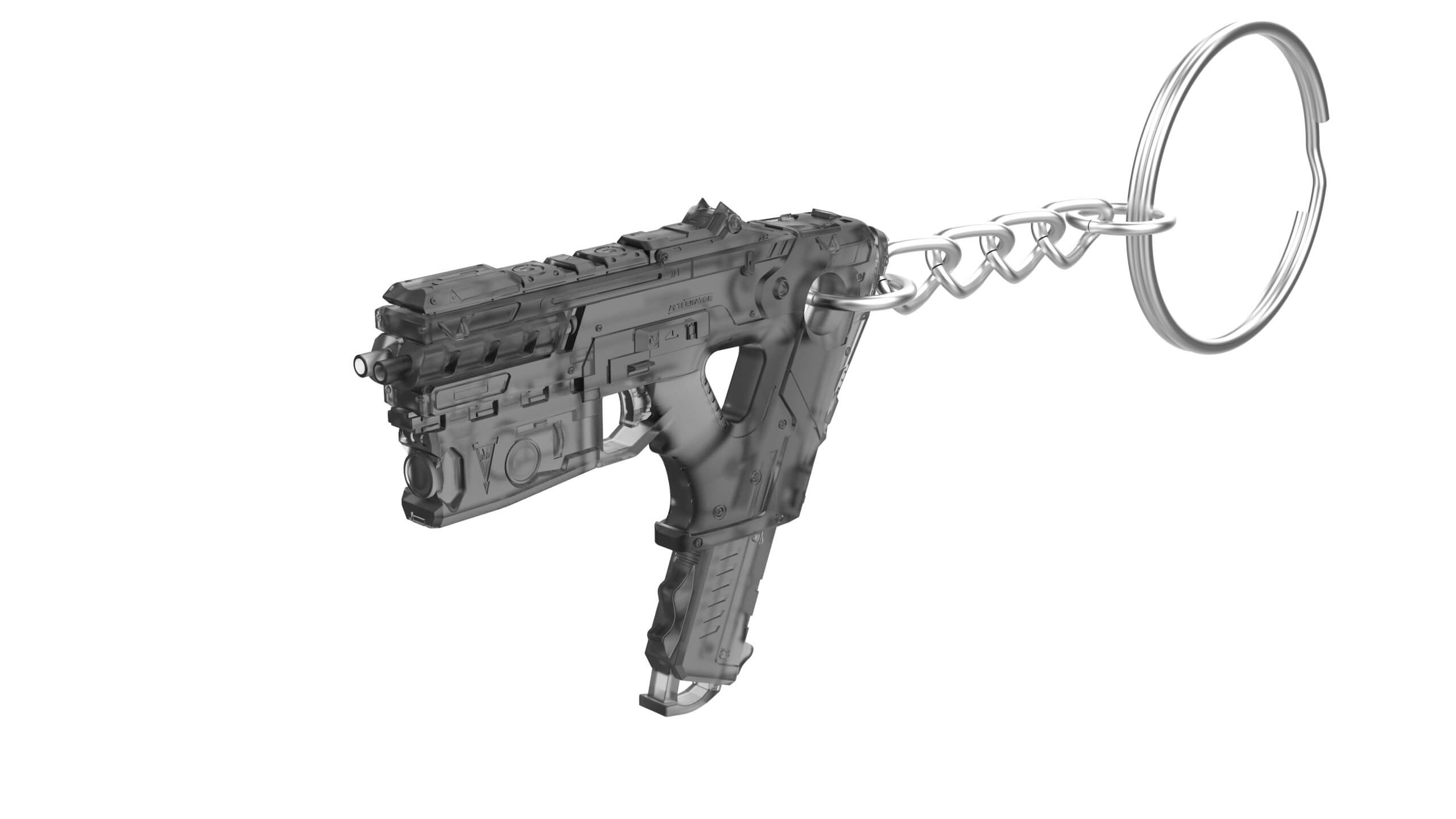Keychain Alternator Apex - 3D Model by MakerLab