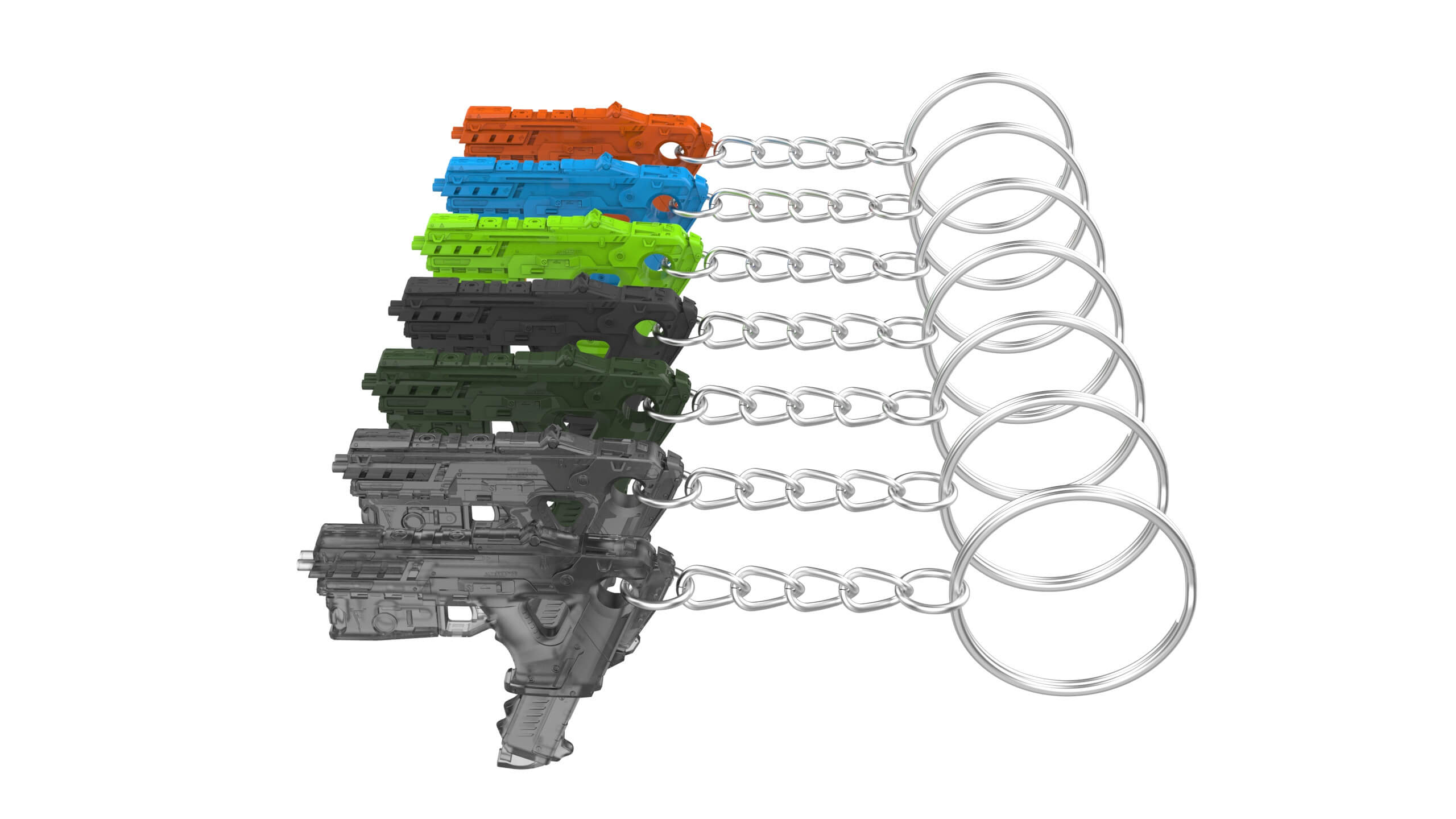 Keychain Alternator Apex - 3D Model by MakerLab