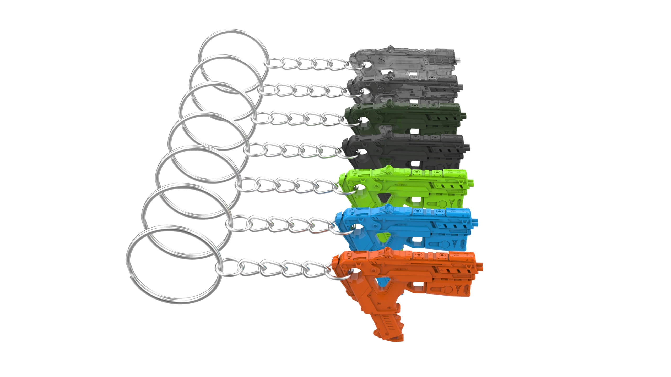 Keychain Alternator Apex - 3D Model by MakerLab