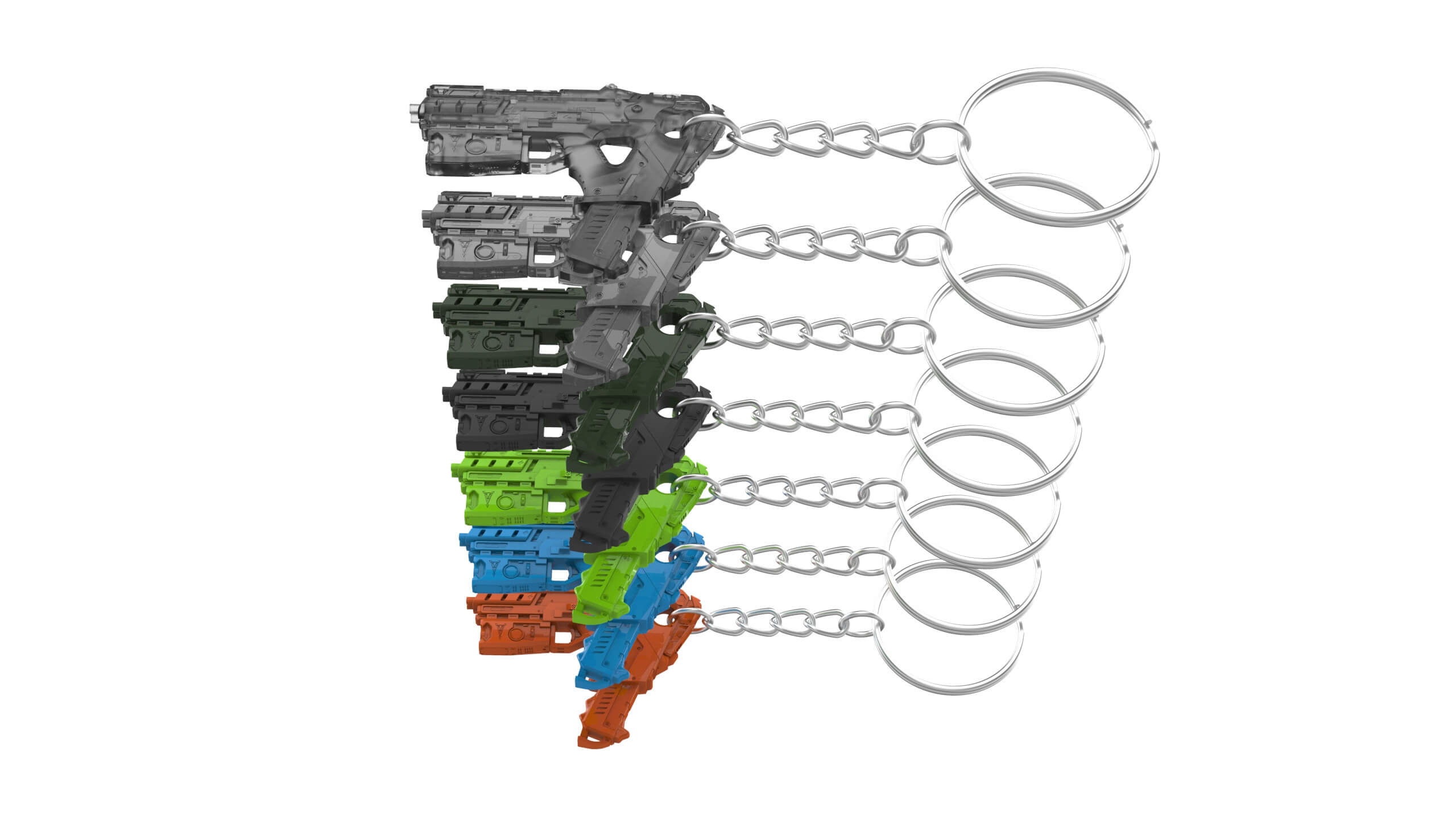 Keychain Alternator Apex - 3D Model by MakerLab