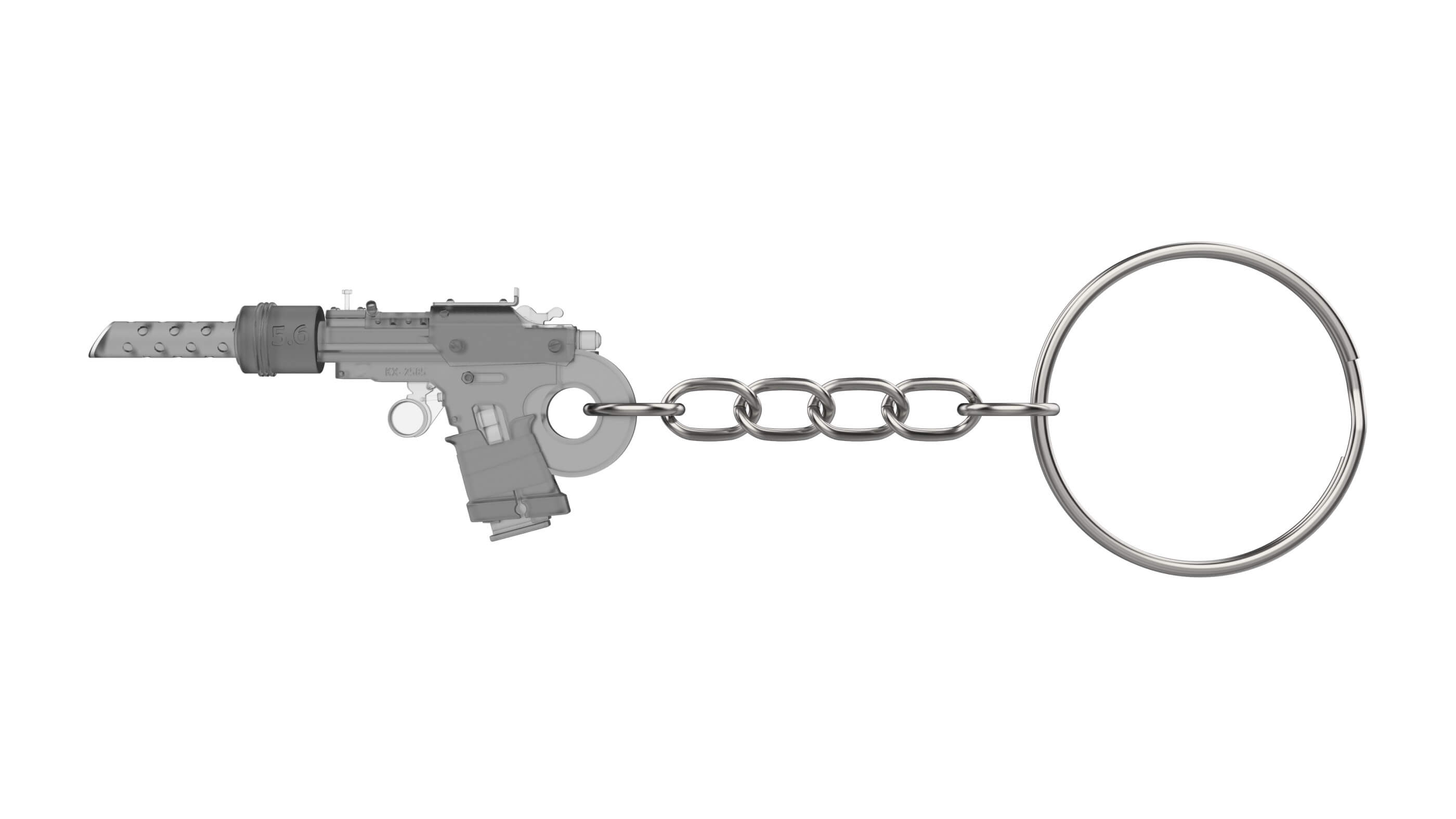 Keychain Abzatz-2 Atomic Heart 3D Model by MakerLab