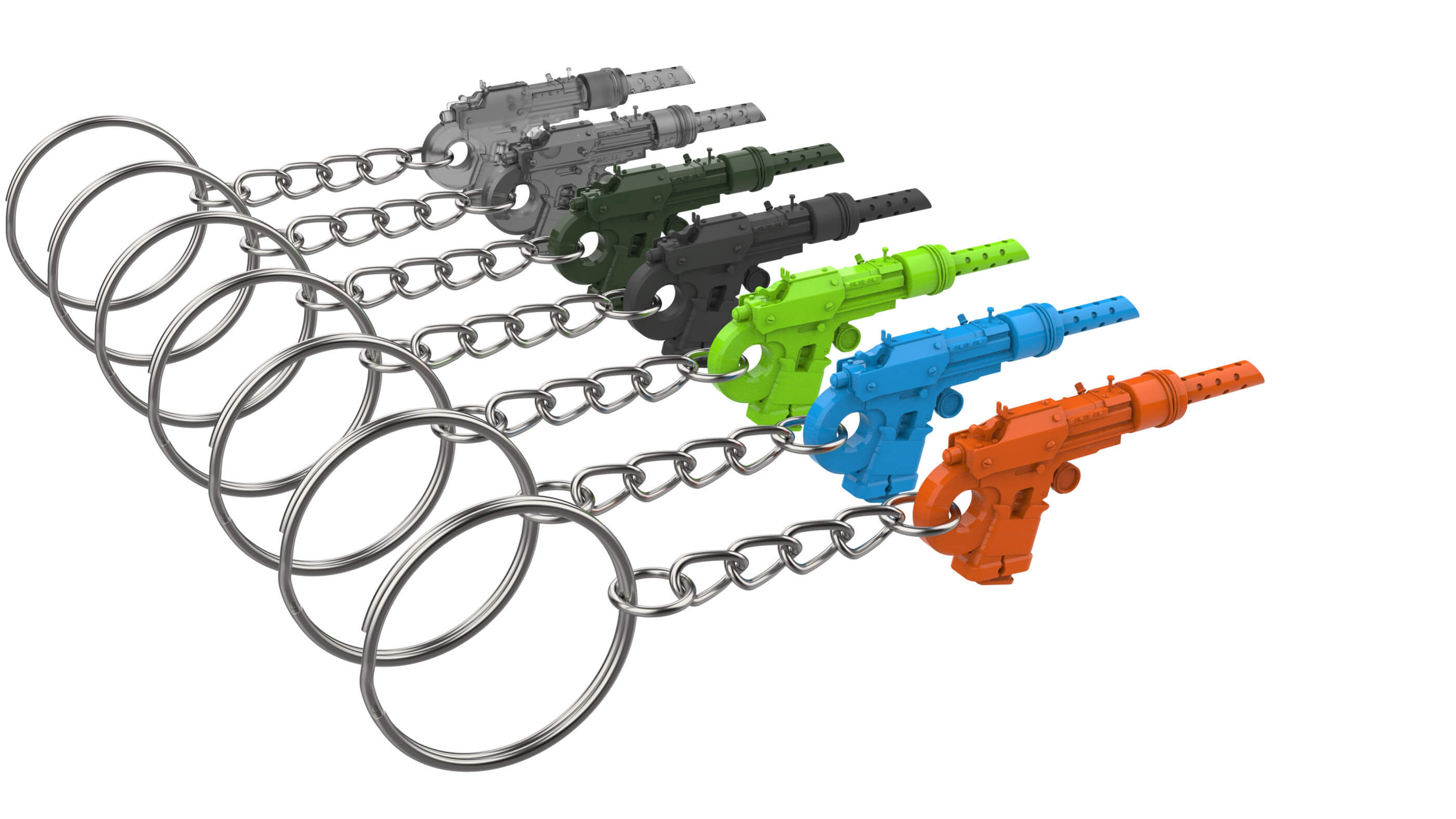 Keychain Abzatz-2 Atomic Heart 3D Model by MakerLab