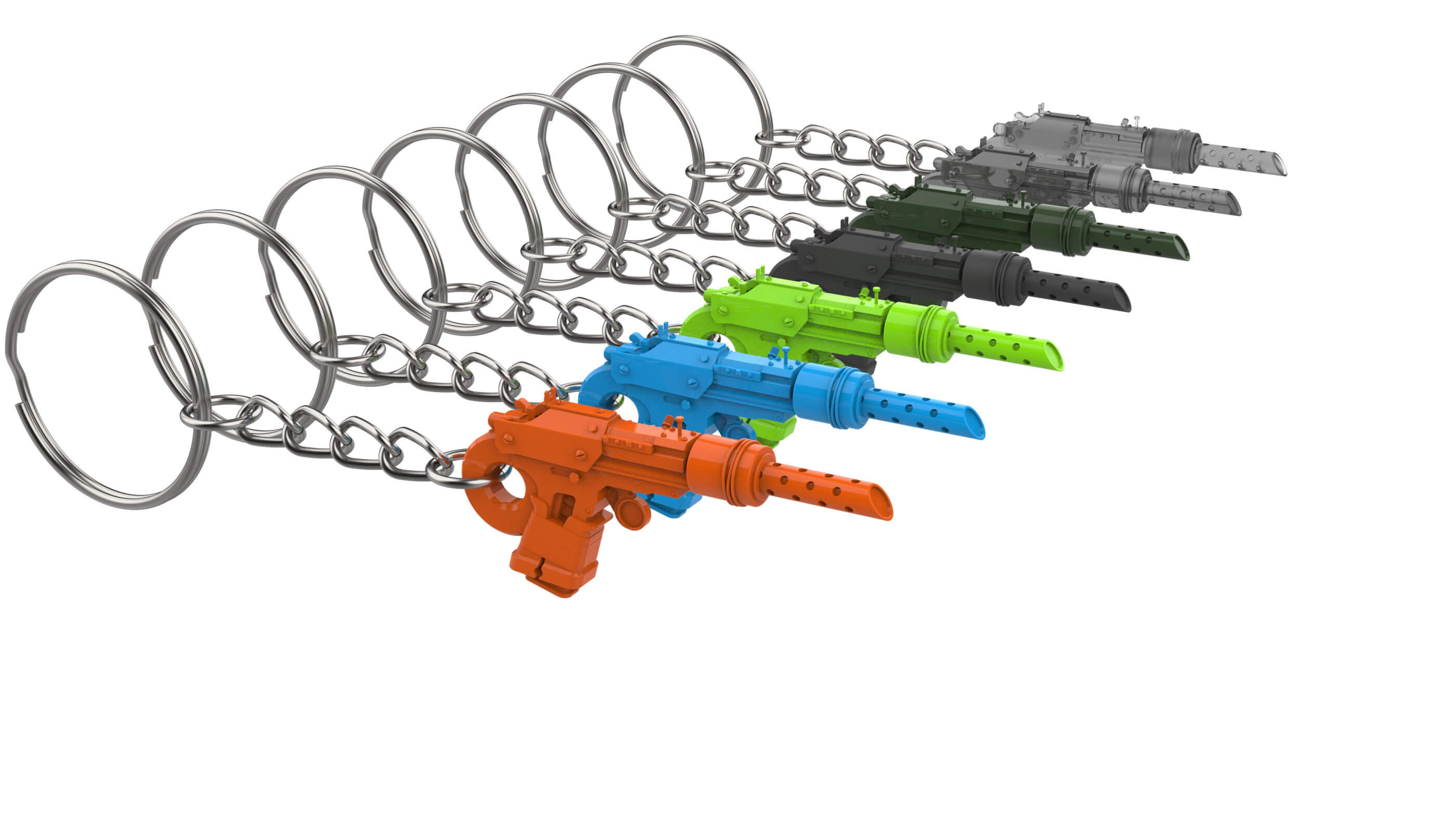 Keychain Abzatz-2 Atomic Heart 3D Model by MakerLab