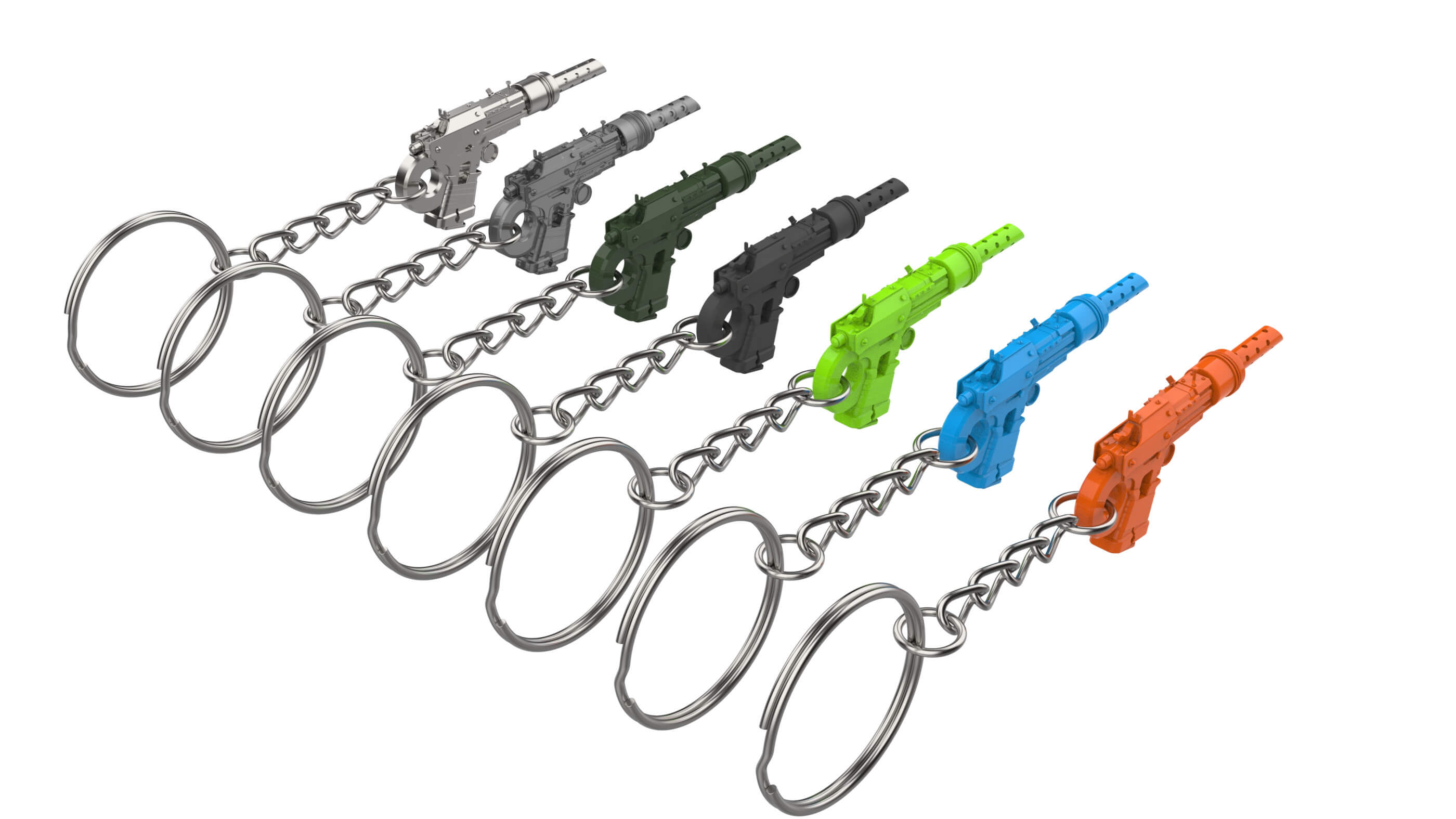 Keychain Abzatz-2 Atomic Heart 3D Model by MakerLab