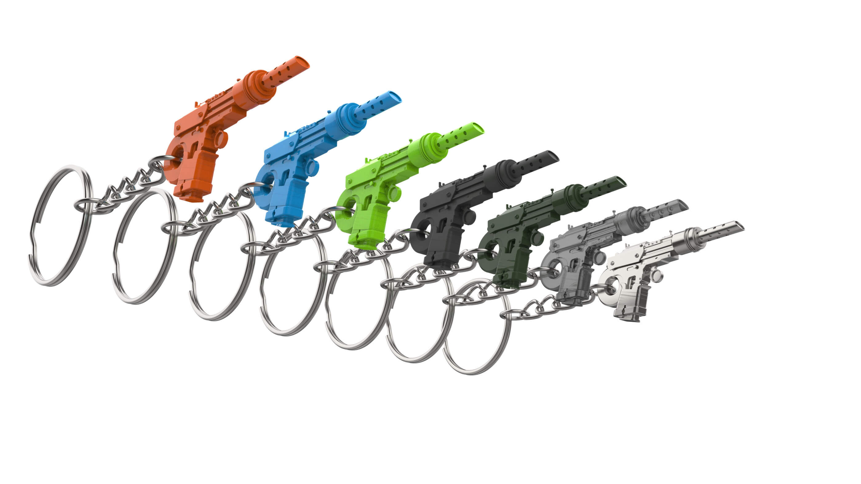 Keychain Abzatz-2 Atomic Heart 3D Model by MakerLab