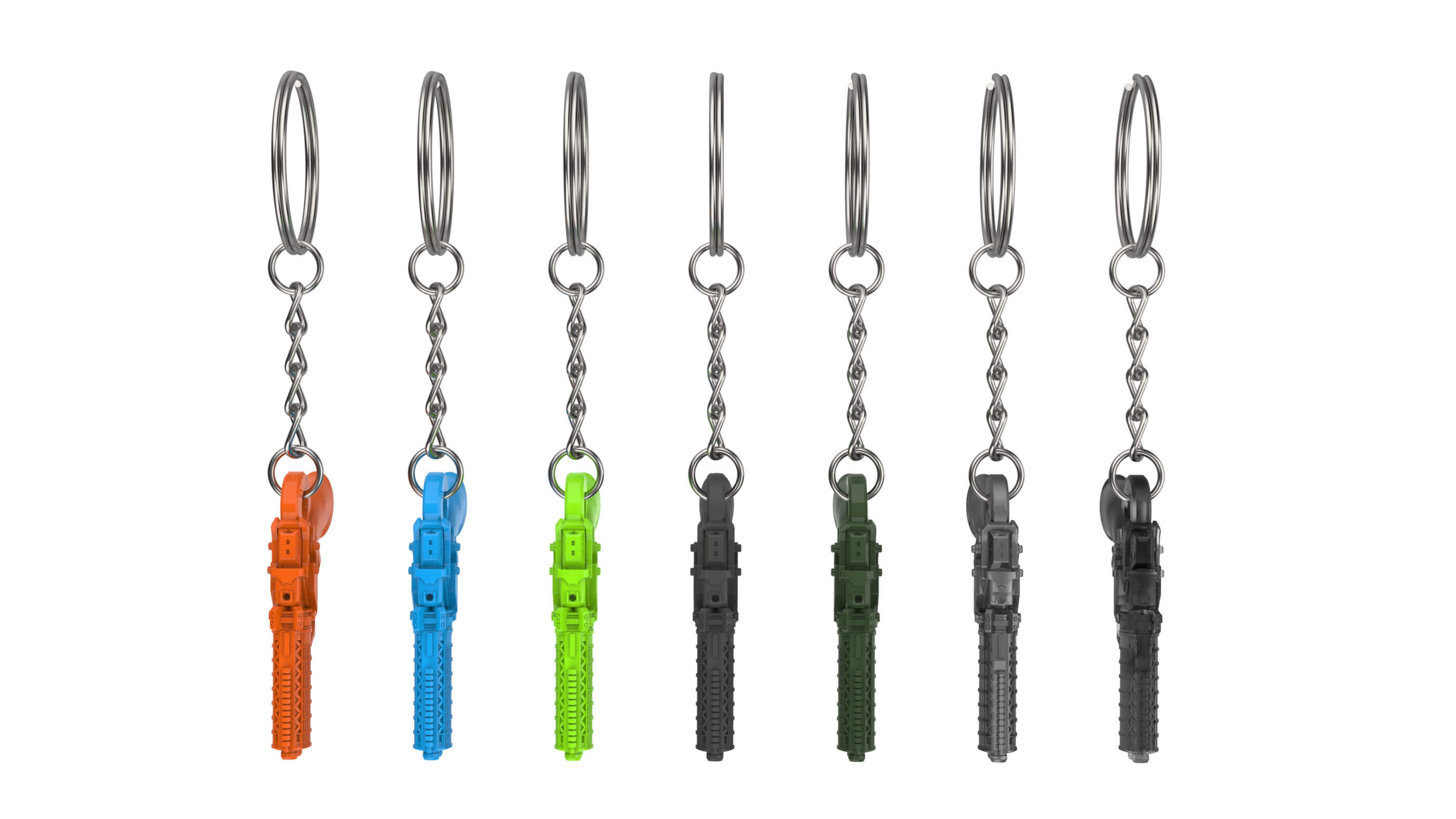 Keychain Agent K Blaster Bladerunner - 3D Model by MakerLab