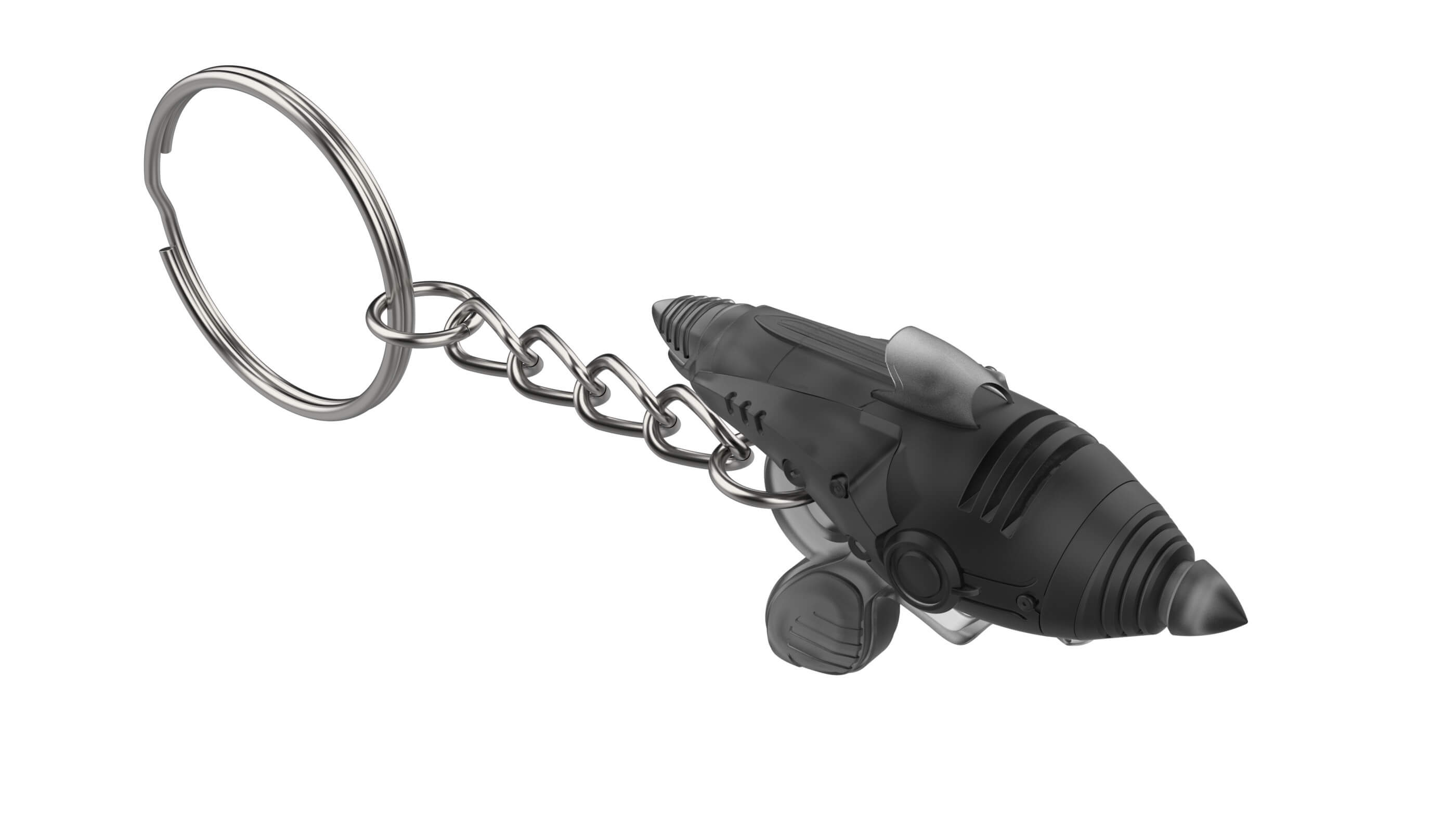 Keychain Alien Blaster Fallout - 3D Print Model by MakerLab