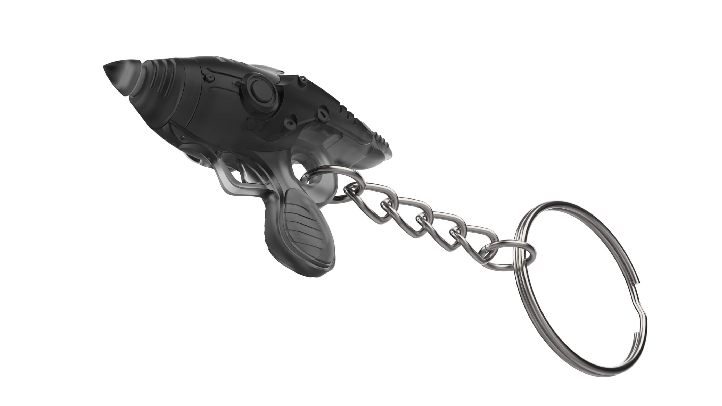 Keychain Alien Blaster Fallout - 3D Print Model by MakerLab