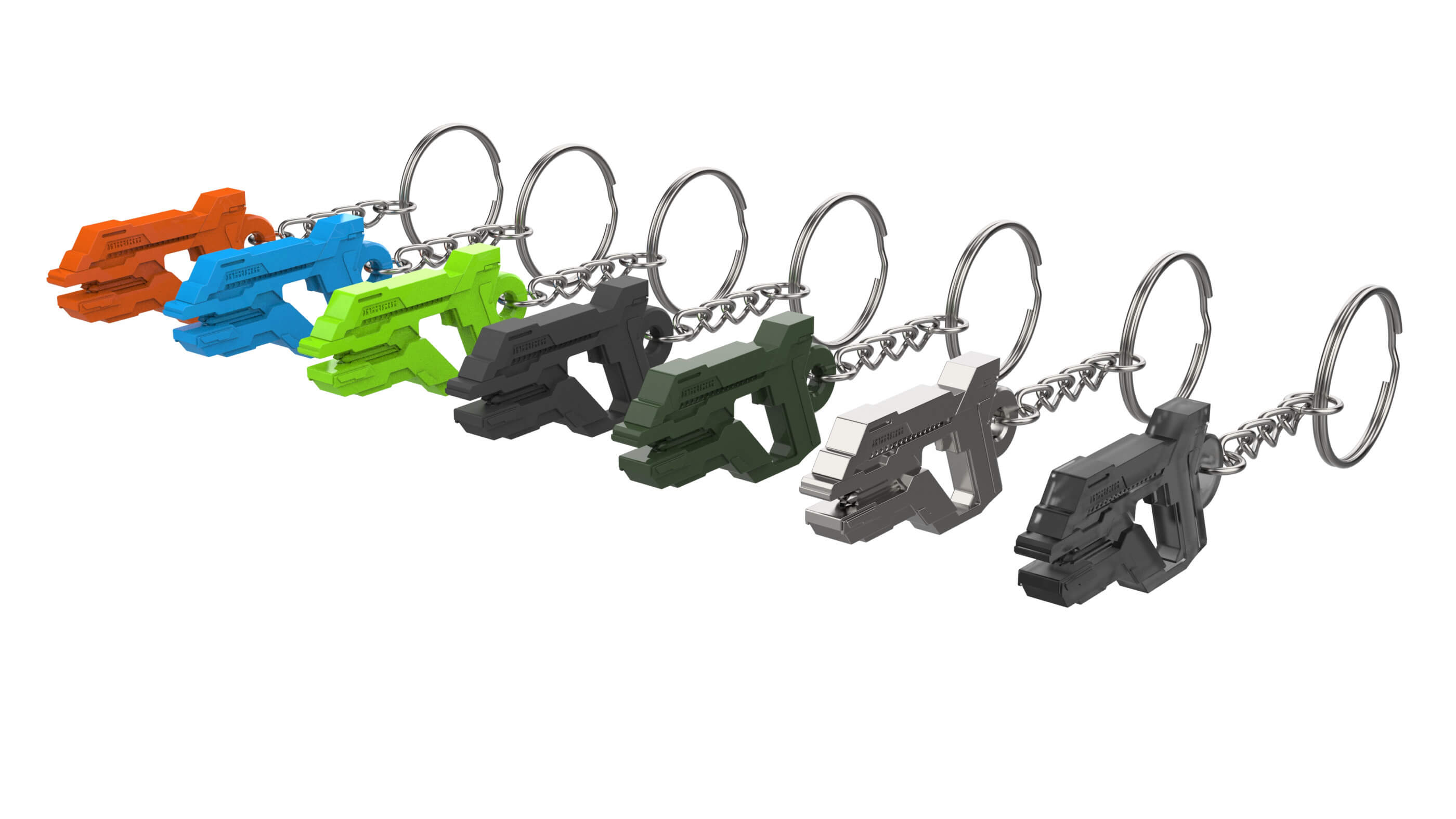 Keychain Asuran Stargate - 3D Model by MakerLab