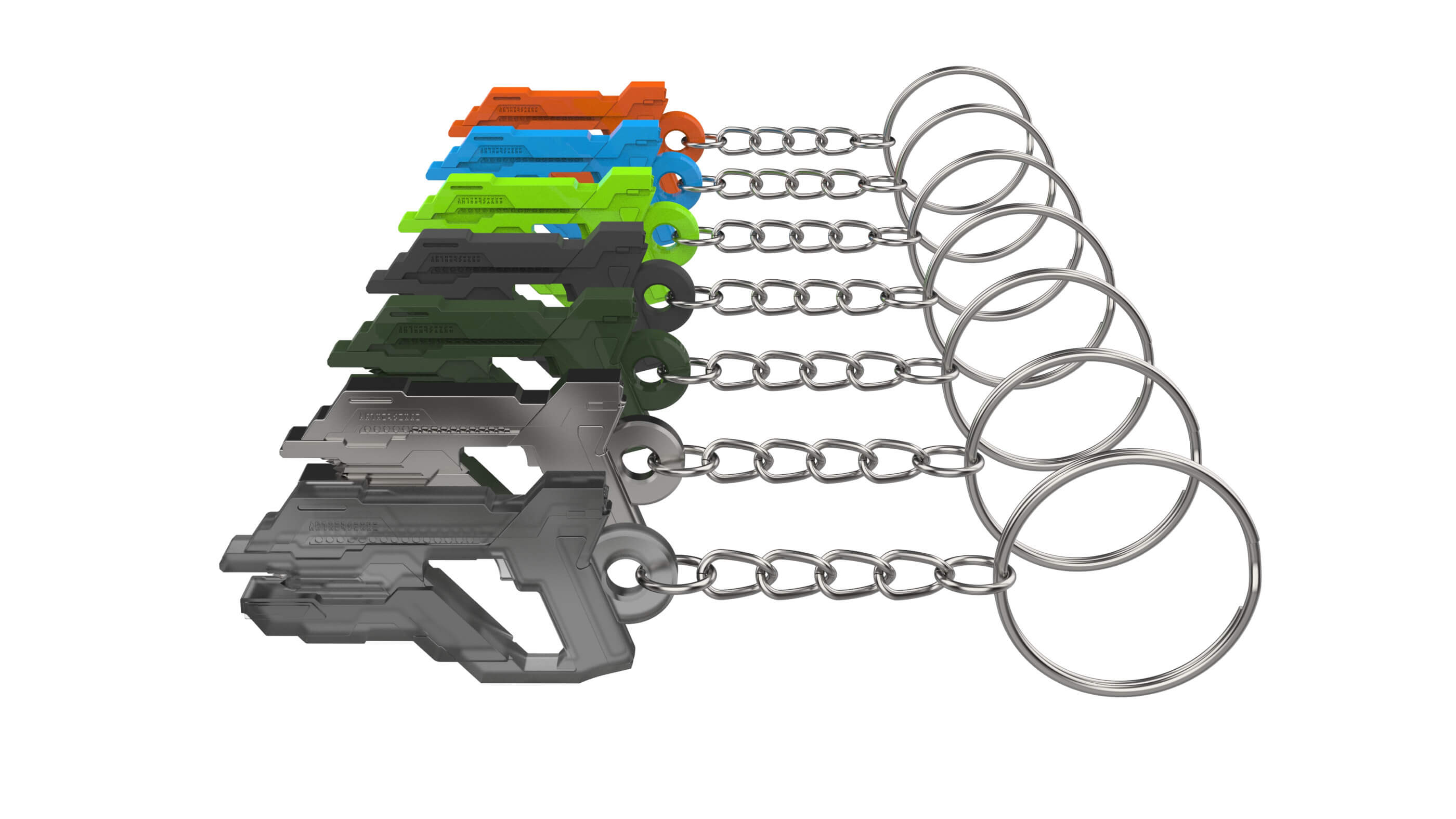 Keychain Asuran Stargate - 3D Model by MakerLab