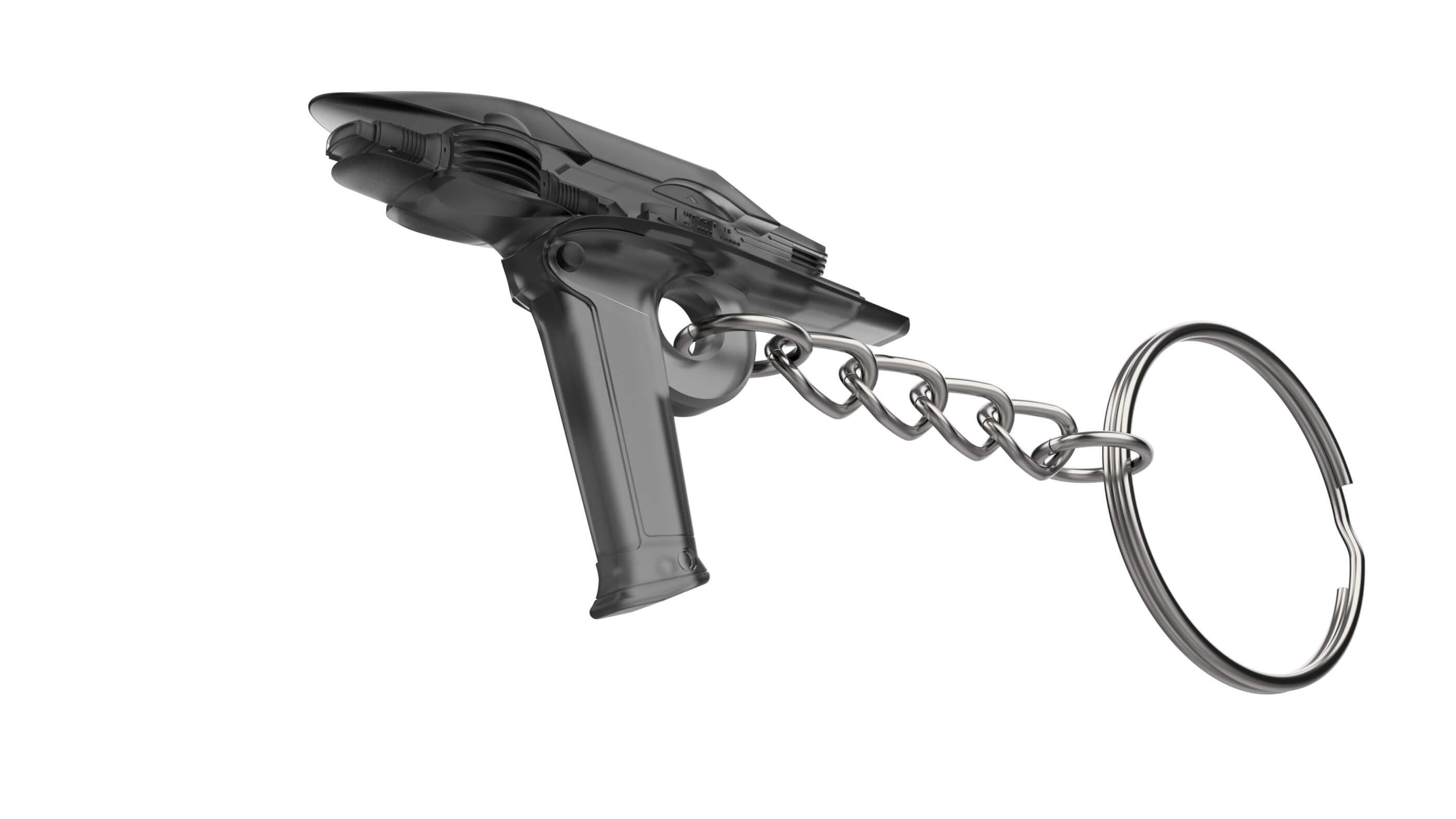 Keychain Beyond Phaser Star Trek - 3D Model by MakerLab