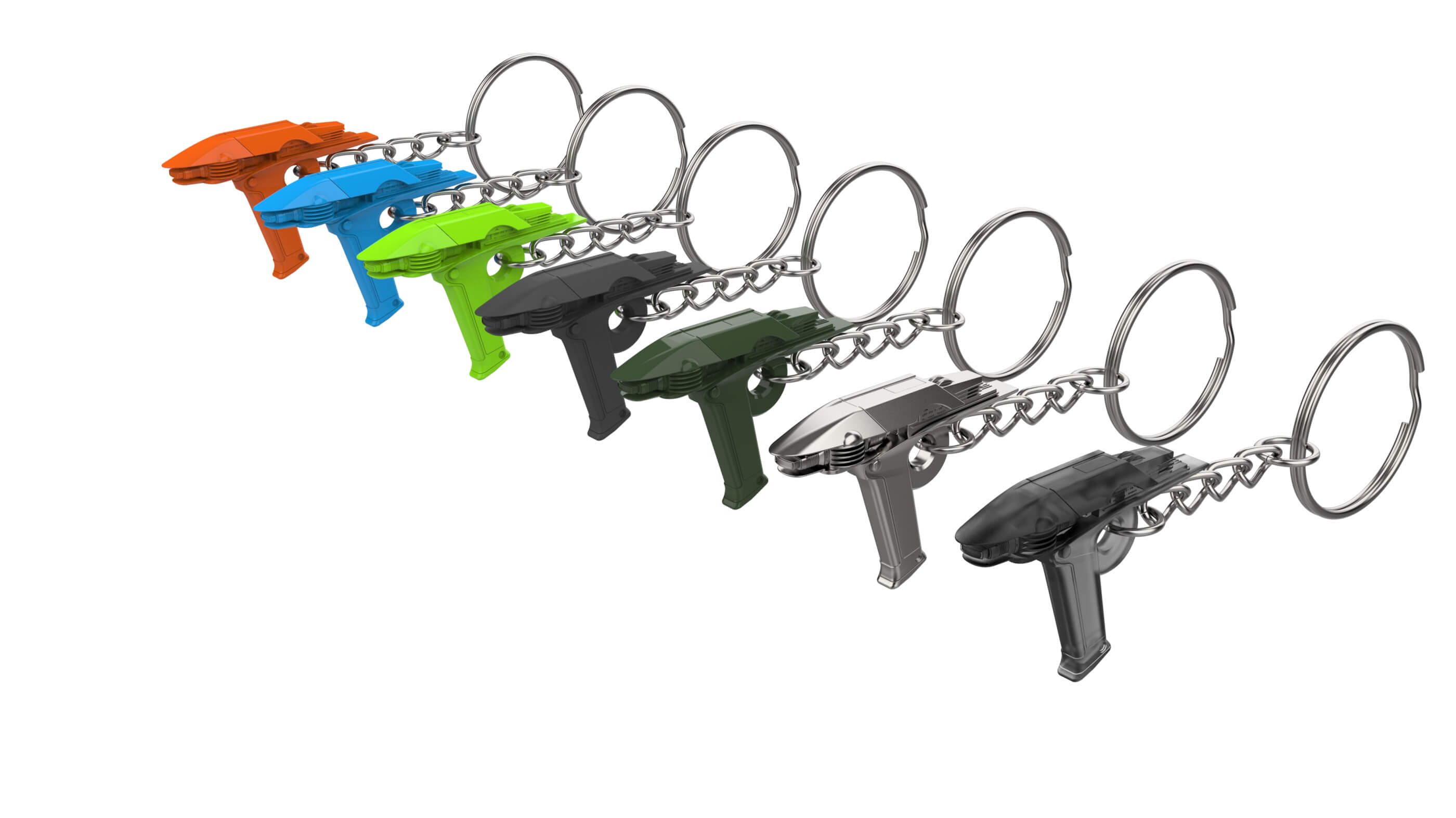 Keychain Beyond Phaser Star Trek - 3D Model by MakerLab