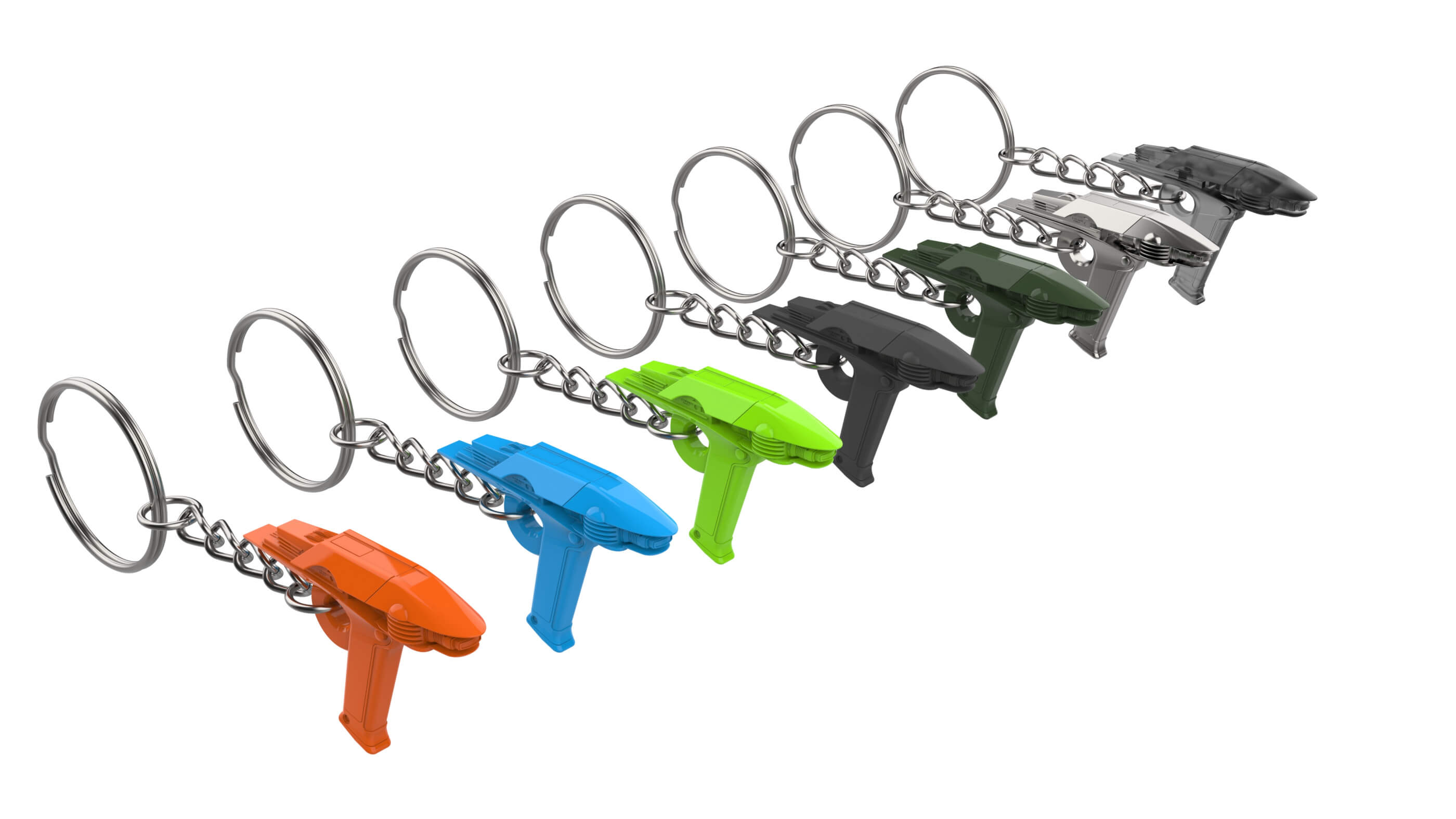 Keychain Beyond Phaser Star Trek - 3D Model by MakerLab
